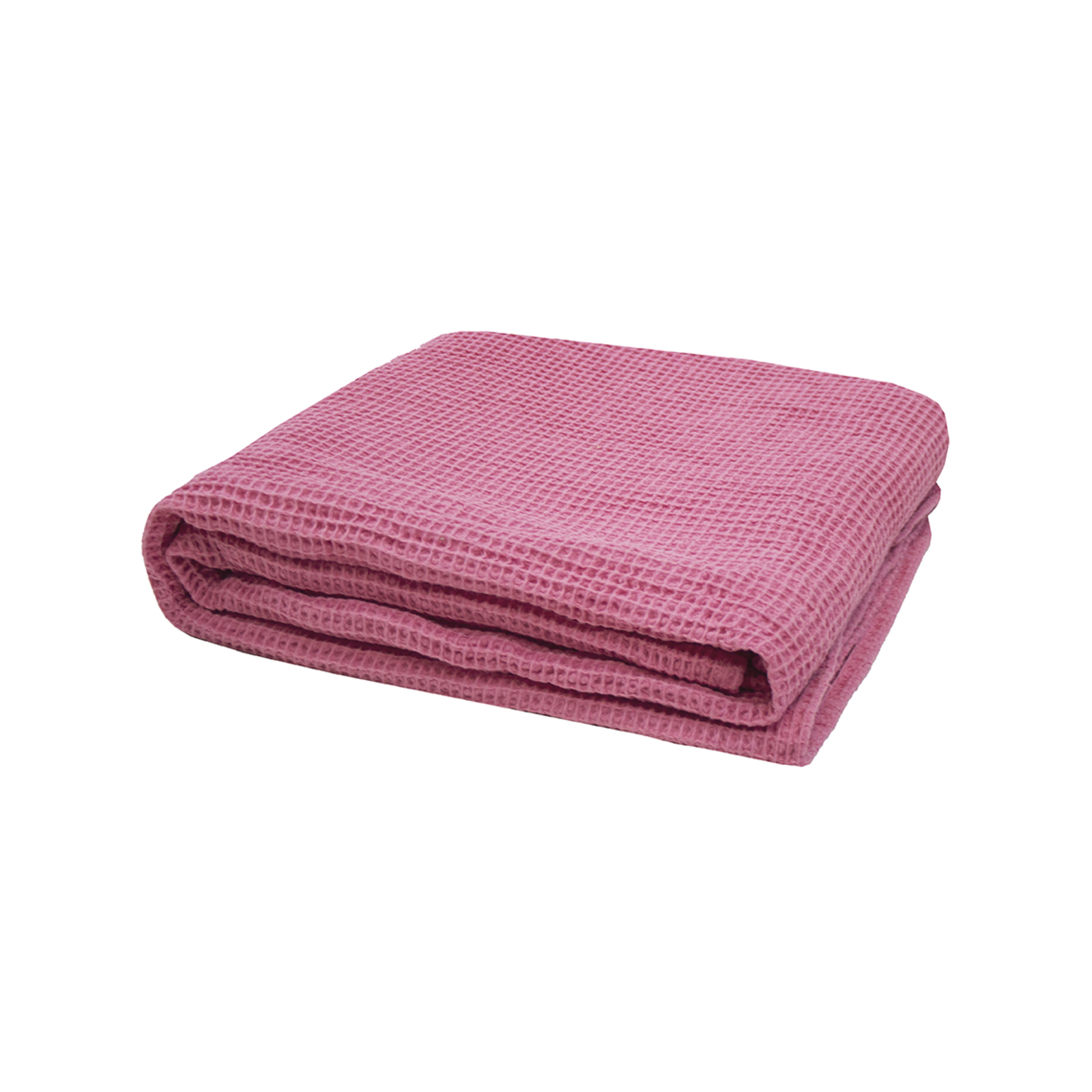 Waffle Throw 130x180cm Pink - Bunnings Australia