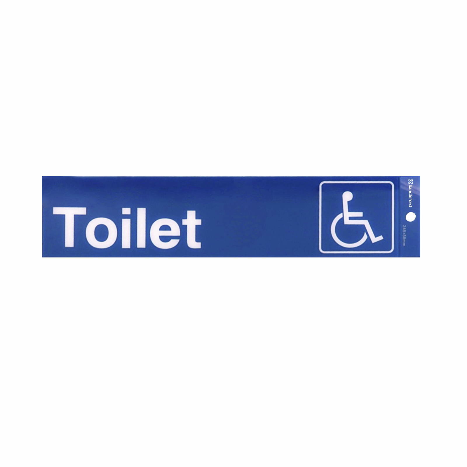 Sandleford Toilet Disabled Self Adhesive Sign - Bunnings Australia