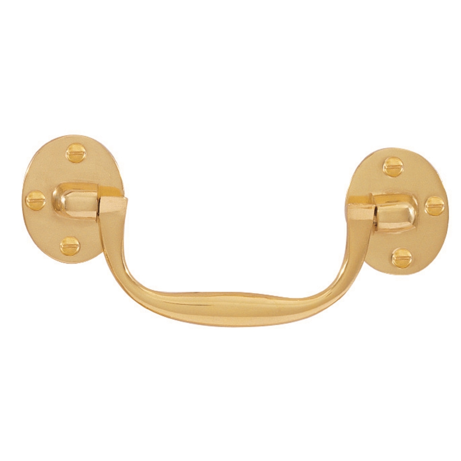 Delf 54 x 141mm Polished Brass Drop Handle - Bunnings Australia