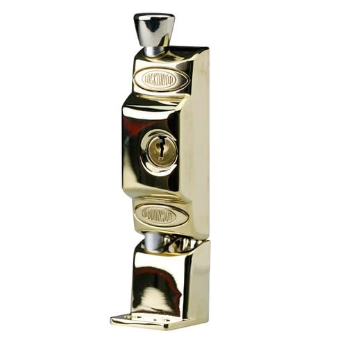 Lockwood Everbrass Keeper Patio Bolt - Bunnings Australia