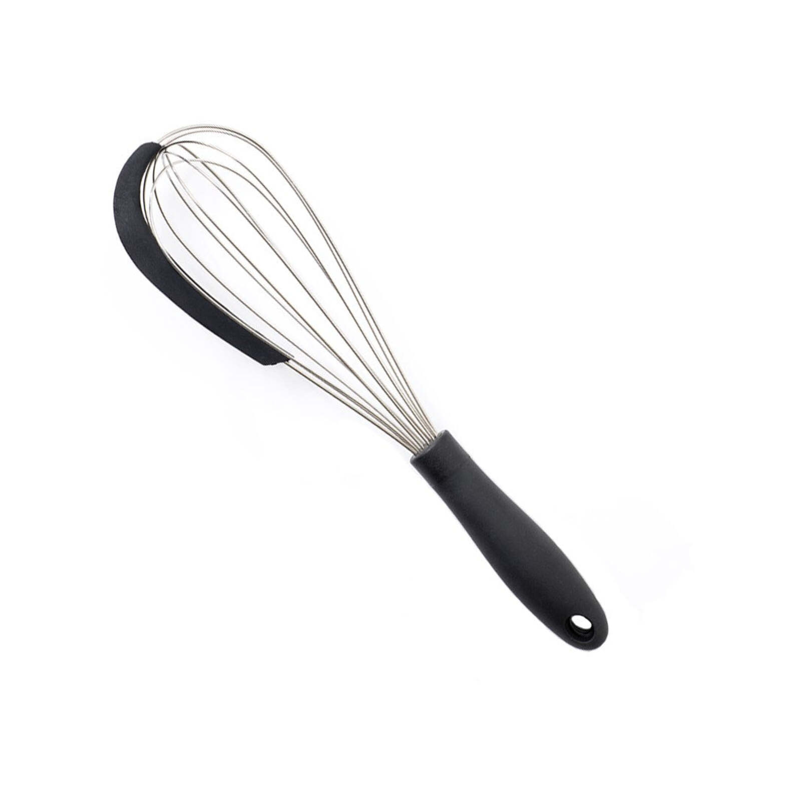 Easy Grips Whisk with Silicone Scraper Black - Bunnings Australia