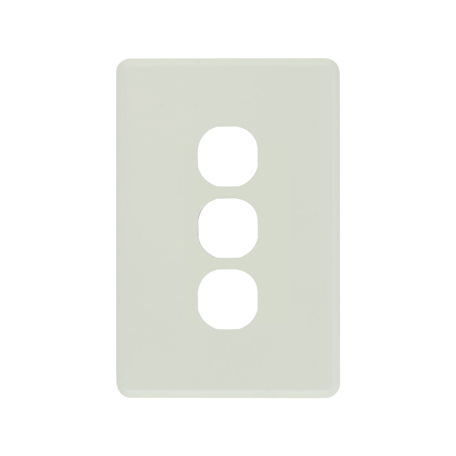Deta S-line Antique White 3 Gang Switch Cover Plate - Bunnings Australia