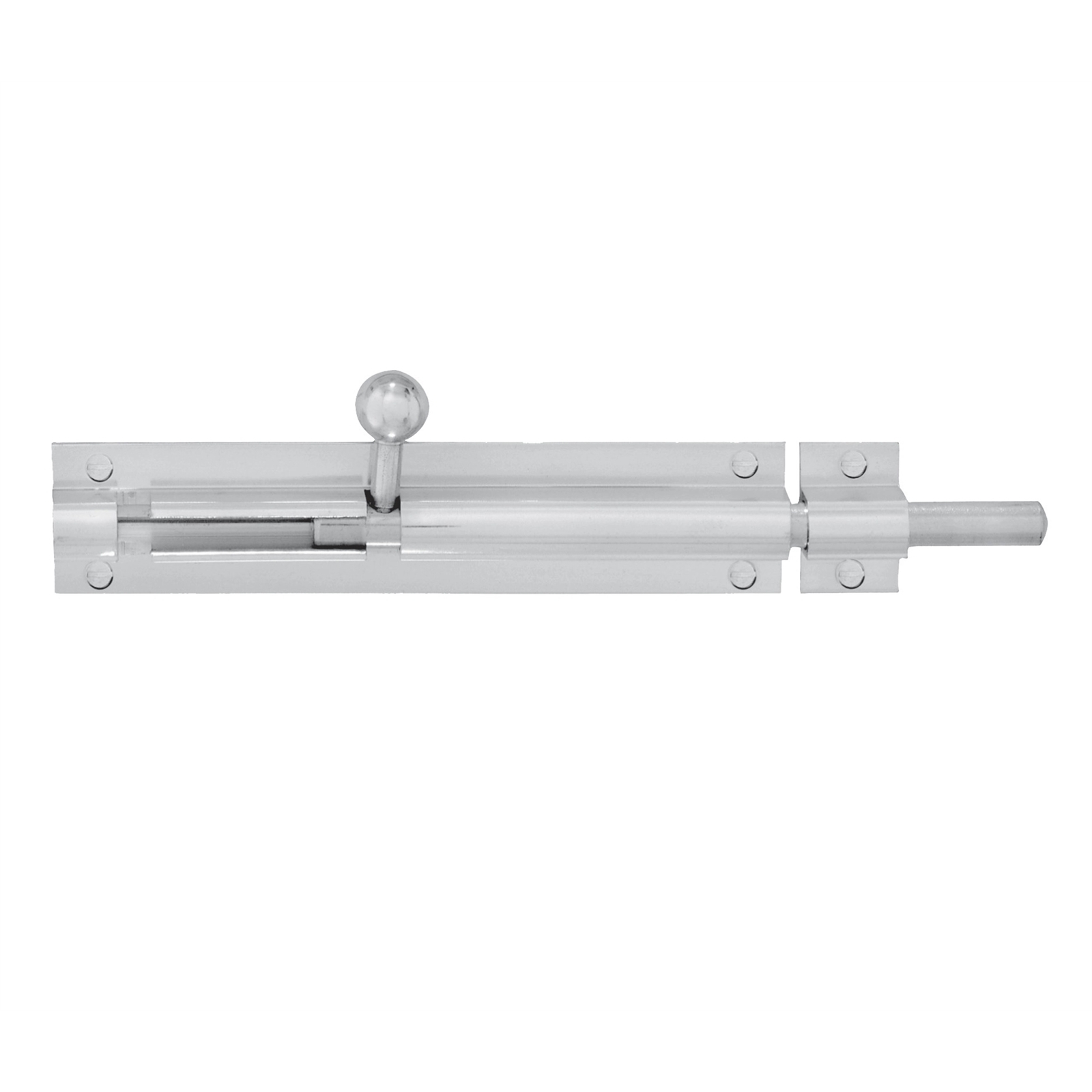 Delf Trade 9.5 x 150mm Satin Chrome Extended Throw Barrel Bolt ...