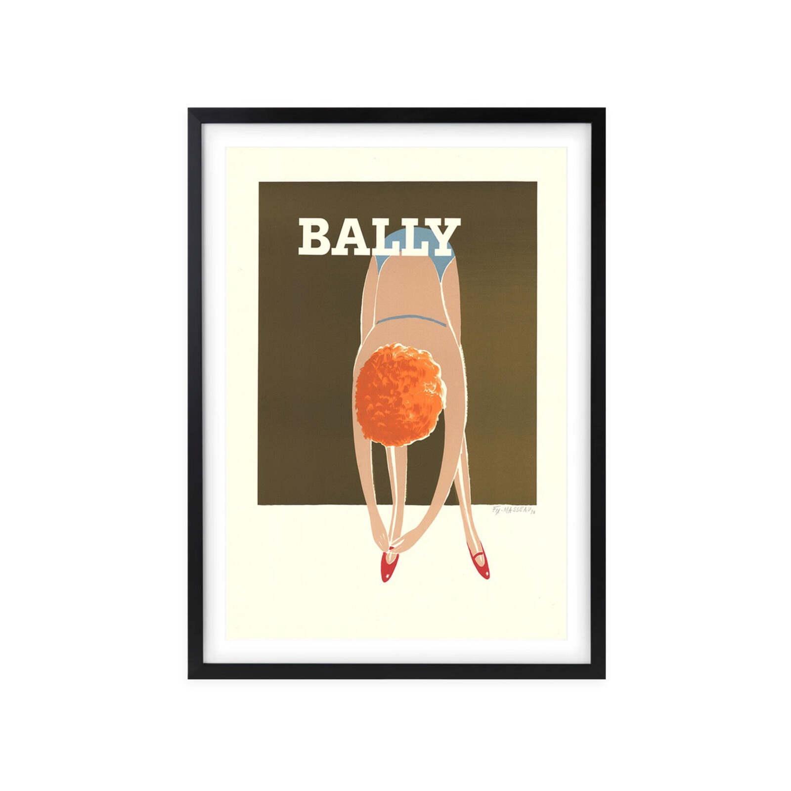 Wall Art's Bally 7 Framed A1 Art Print - Bunnings Australia