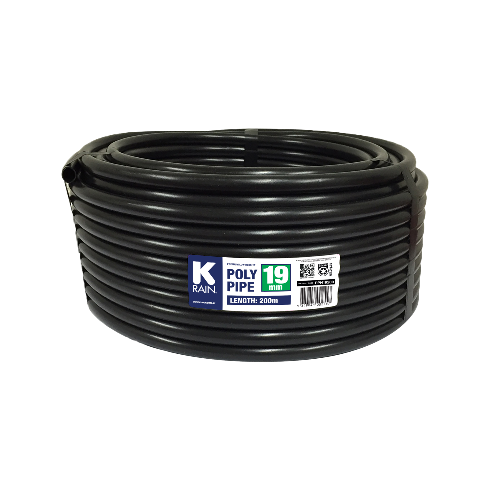 K-Rain 19mm x 200m Poly Pipe - Bunnings Australia