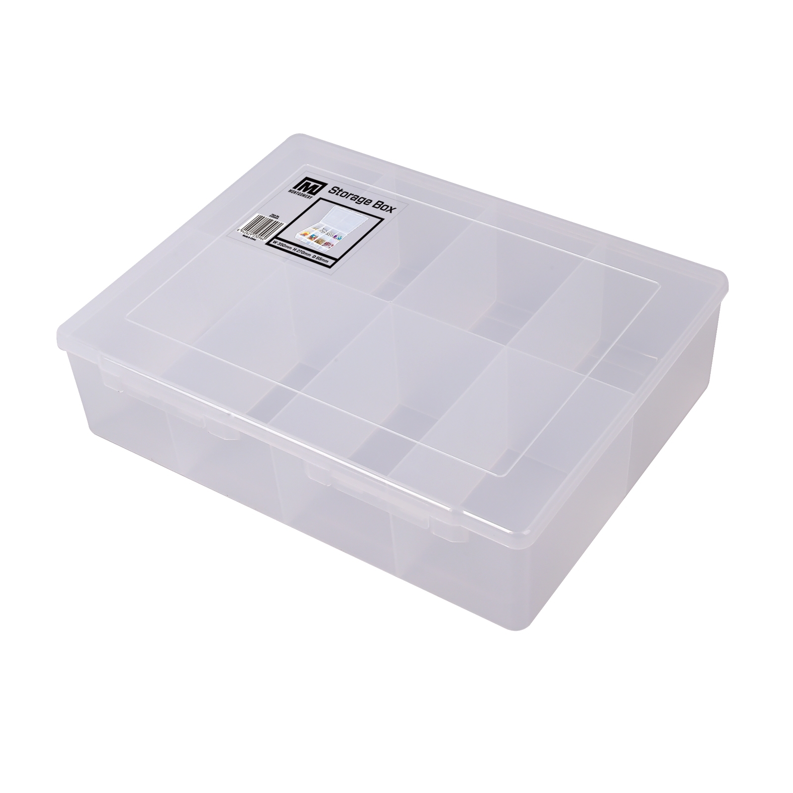 Montgomery 8 Compartment Storage Box Organiser - Bunnings Australia