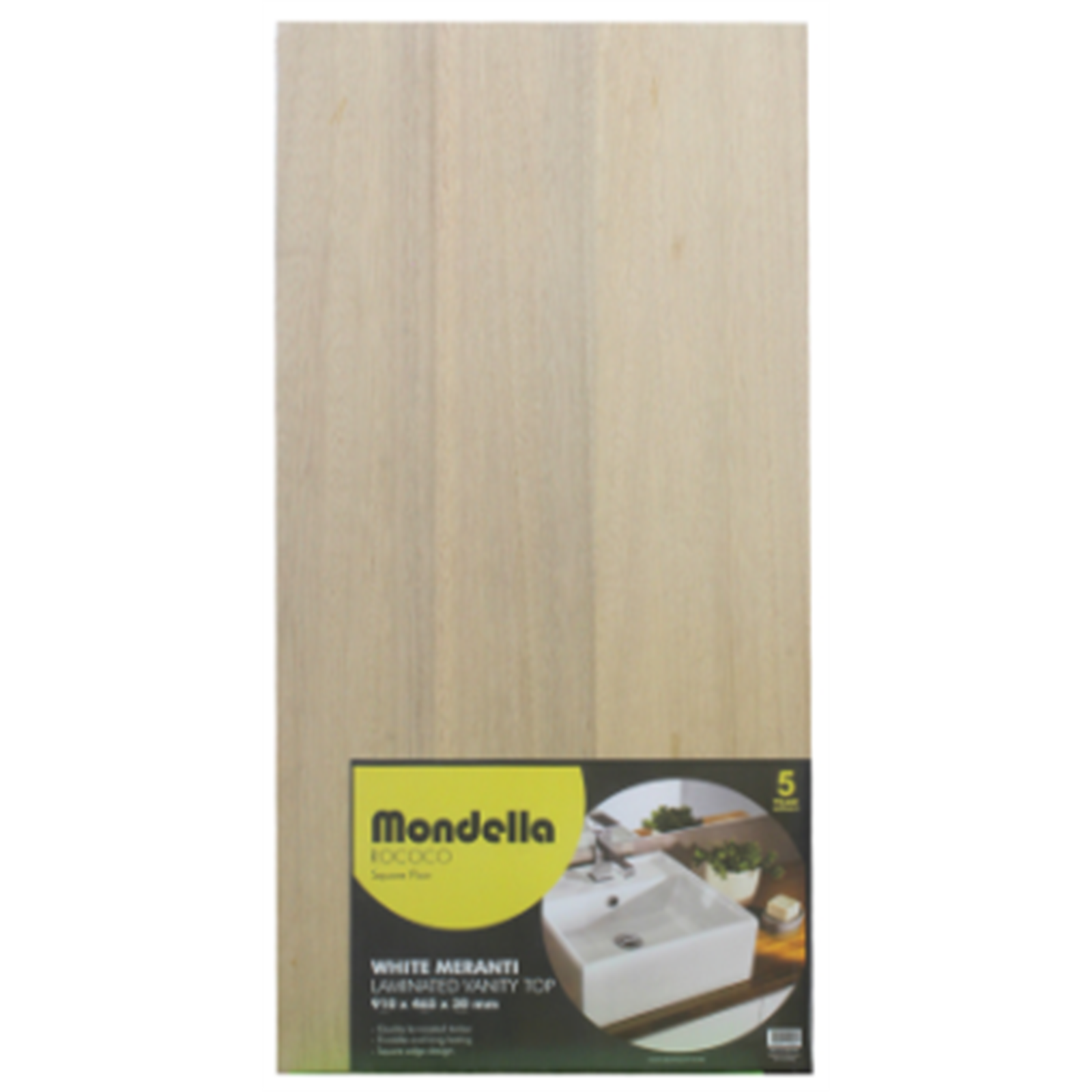 Mondella Rococo 900mm Meranti Vanity Top - Bunnings Australia