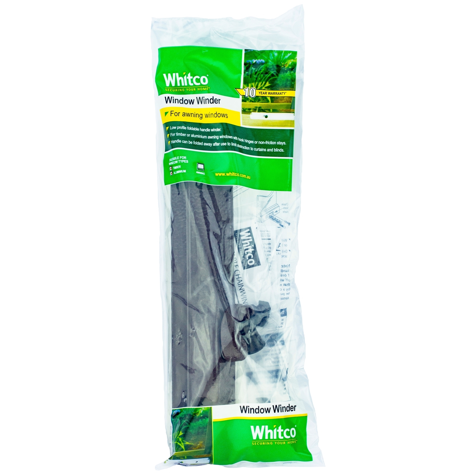 Whitco Brown Non Lockable Window Winder - Bunnings Australia