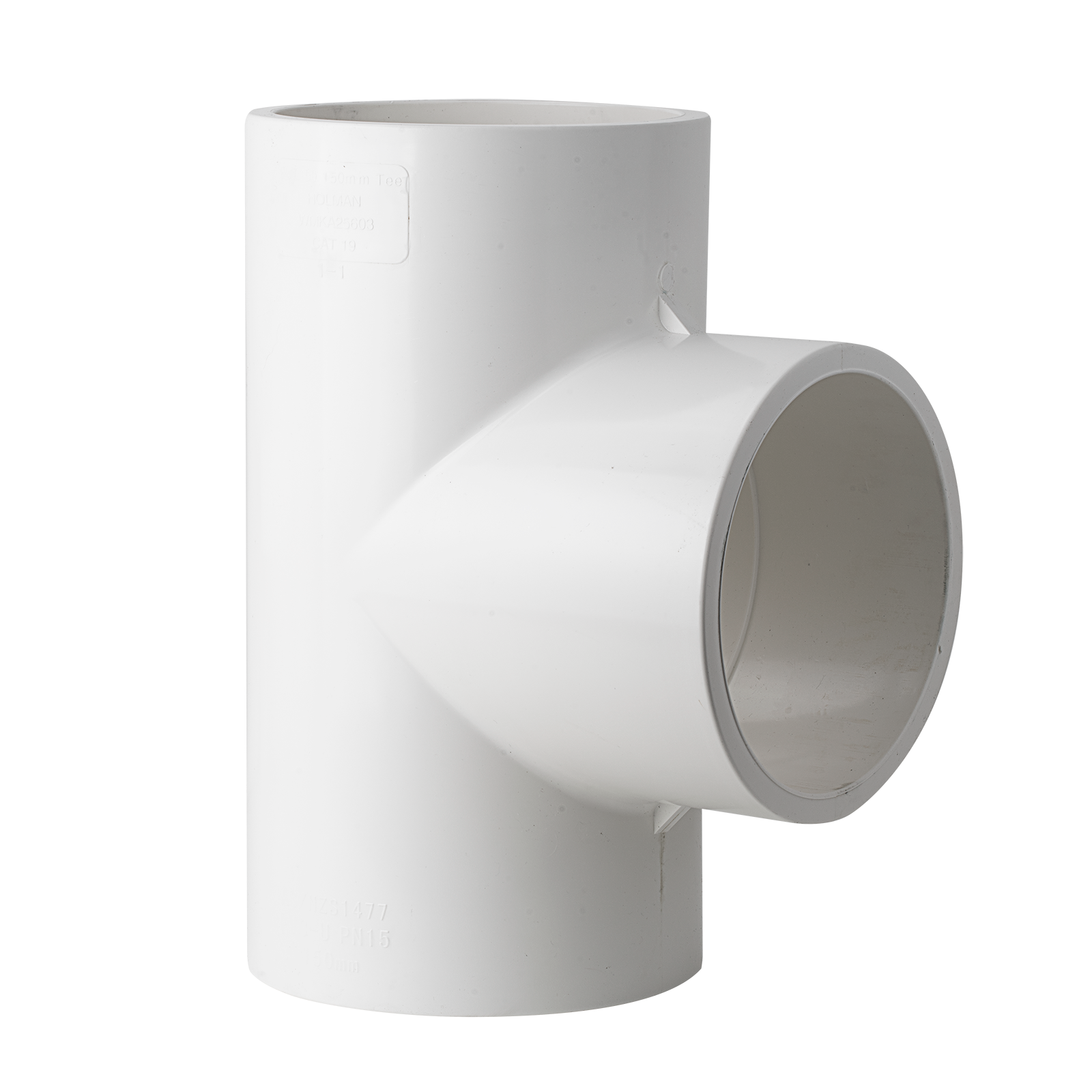 Holman 150mm PVC Pressure Tee - Bunnings Australia