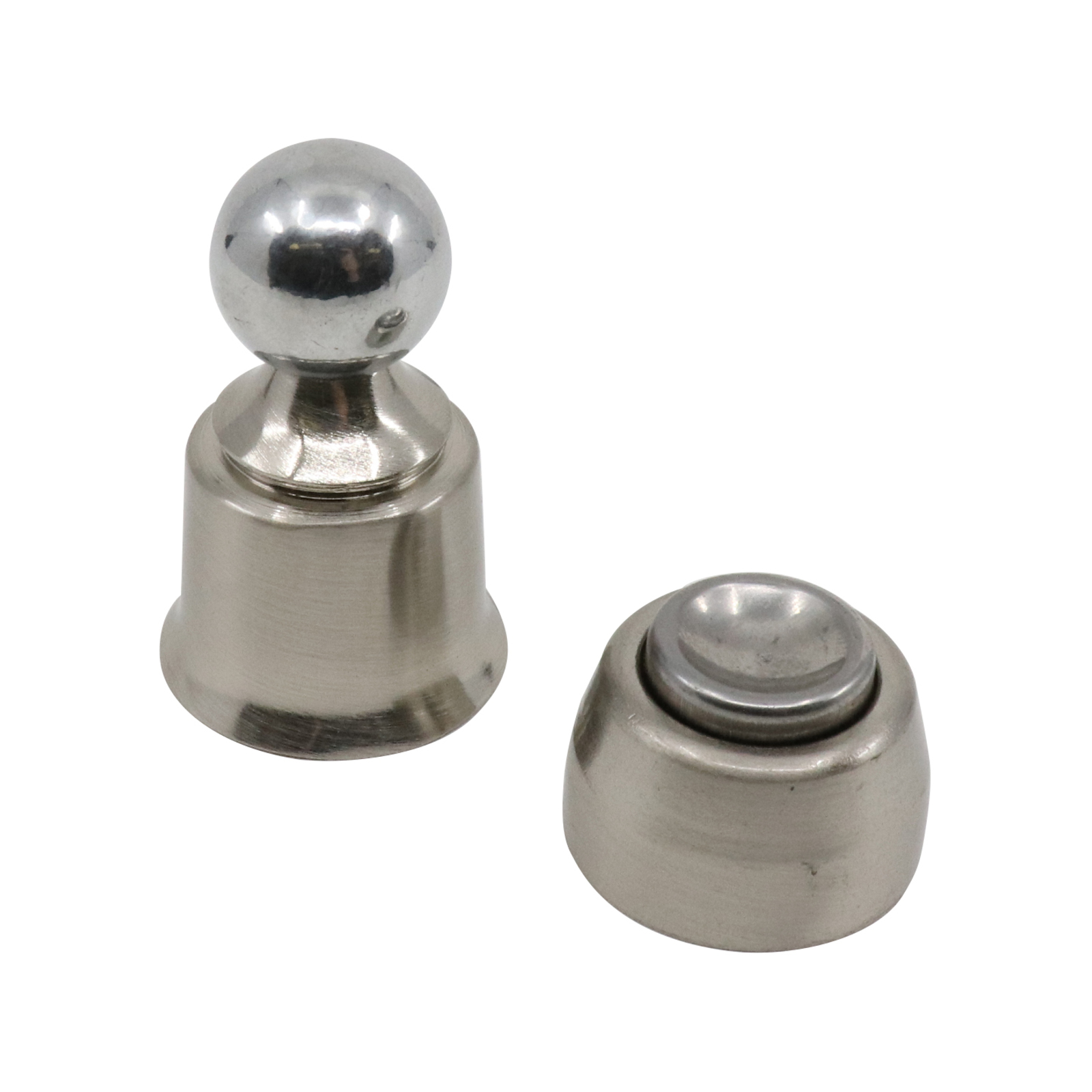 Adoored 75mm Chrome Satin Sphere Door Stop - Bunnings Australia