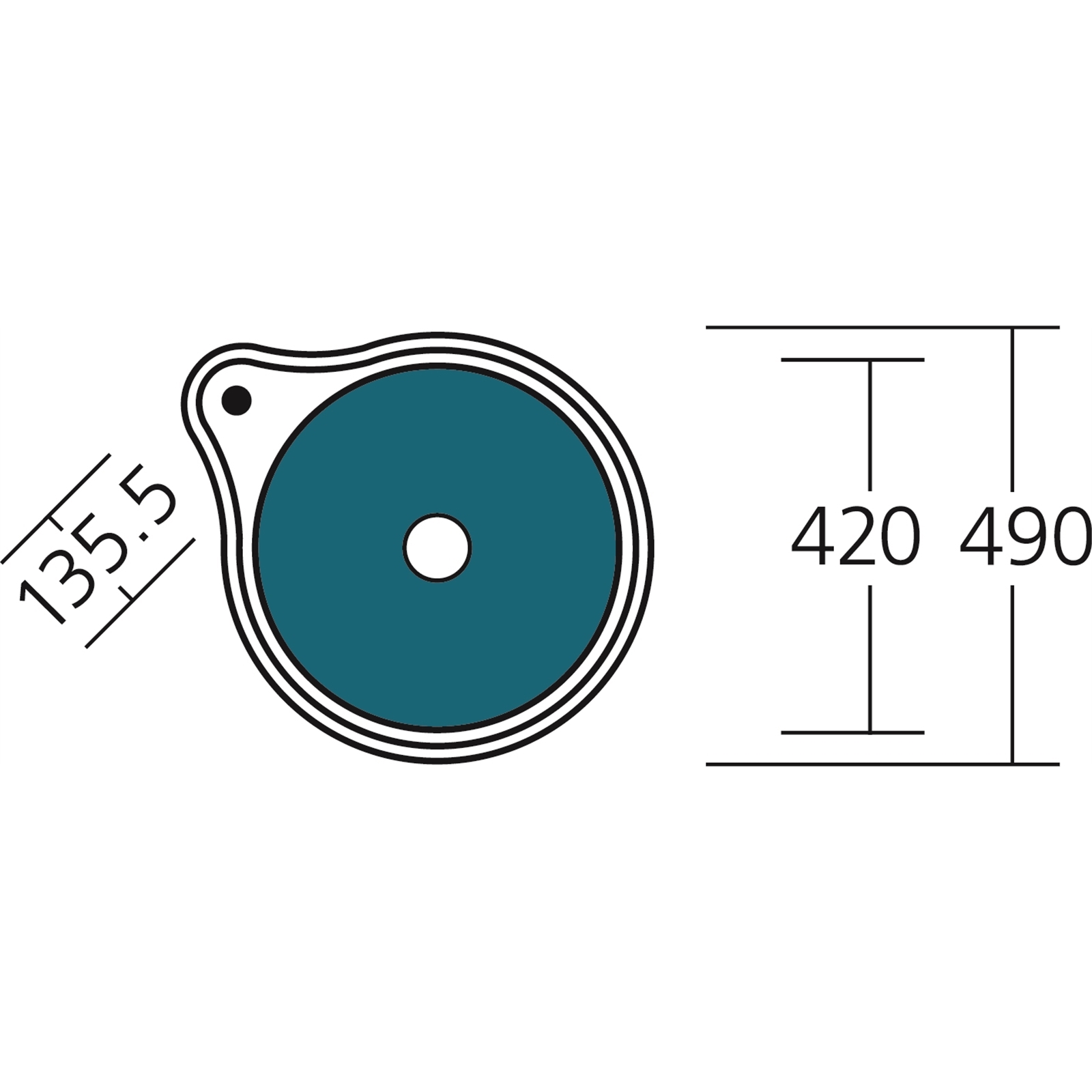 Sink Solitaire Oliveri Taplanding - Bunnings Australia
