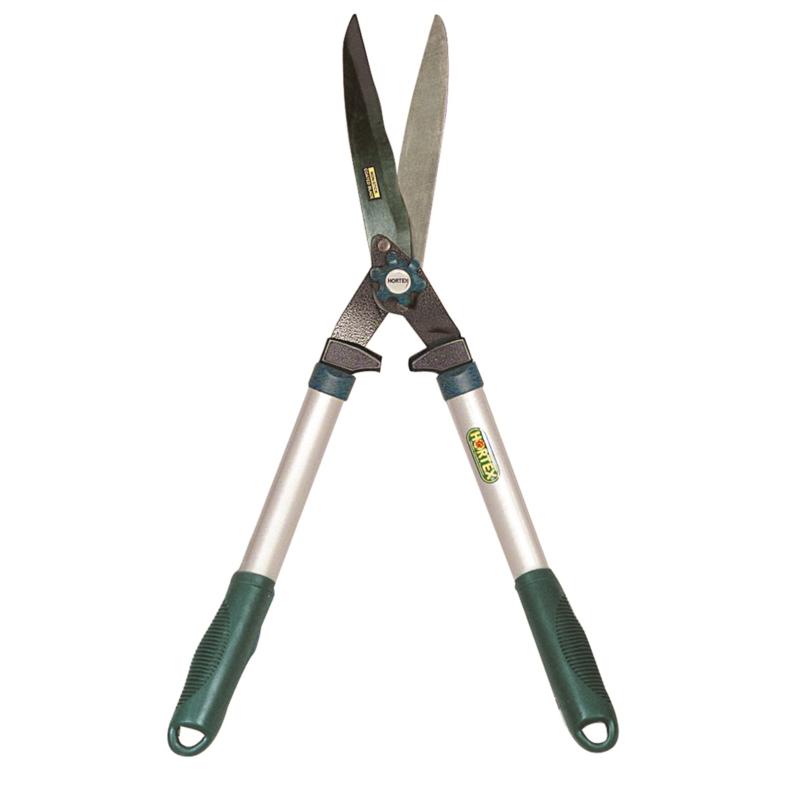 Hortex 550mm Tension Adjuster Wavy Blade Hedge Shears - Bunnings Australia