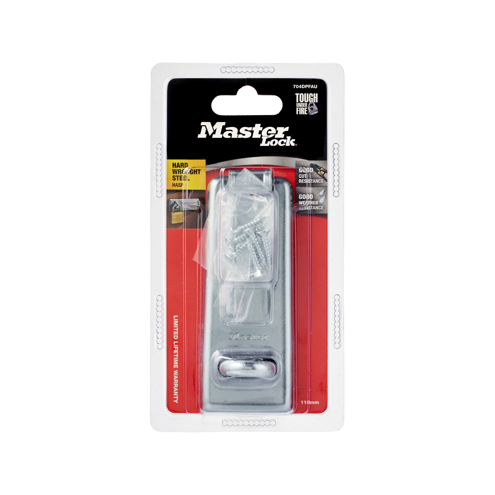 Master Lock 112mm Hasp and Staple - Bunnings Australia