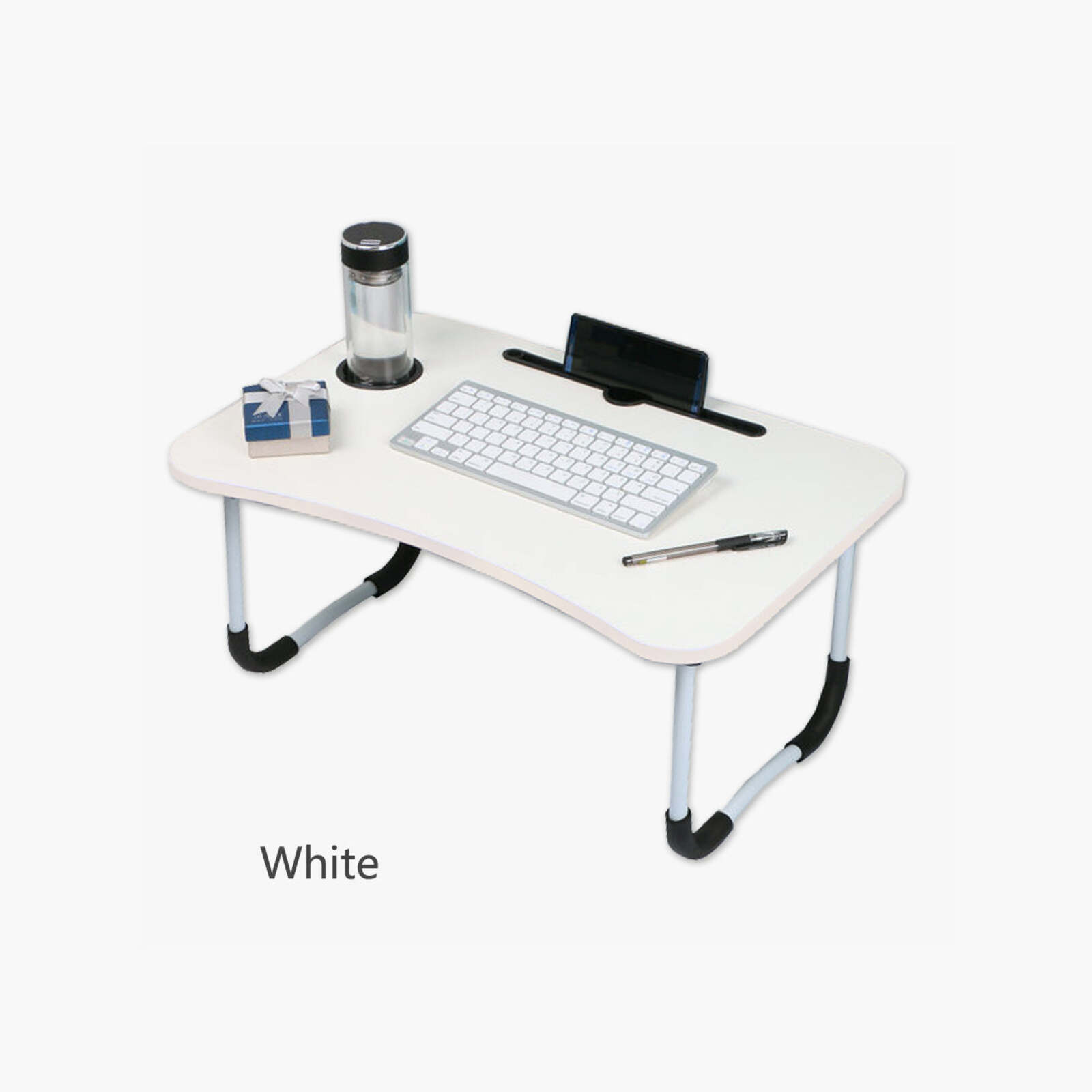 Portable Foldable Adjustable Desk Laptop Stand Bed Table Tray ...