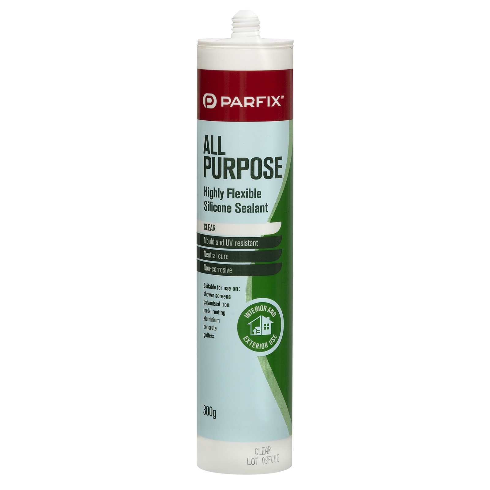 Parfix 300g Clear All Purpose Silicone - Bunnings Australia