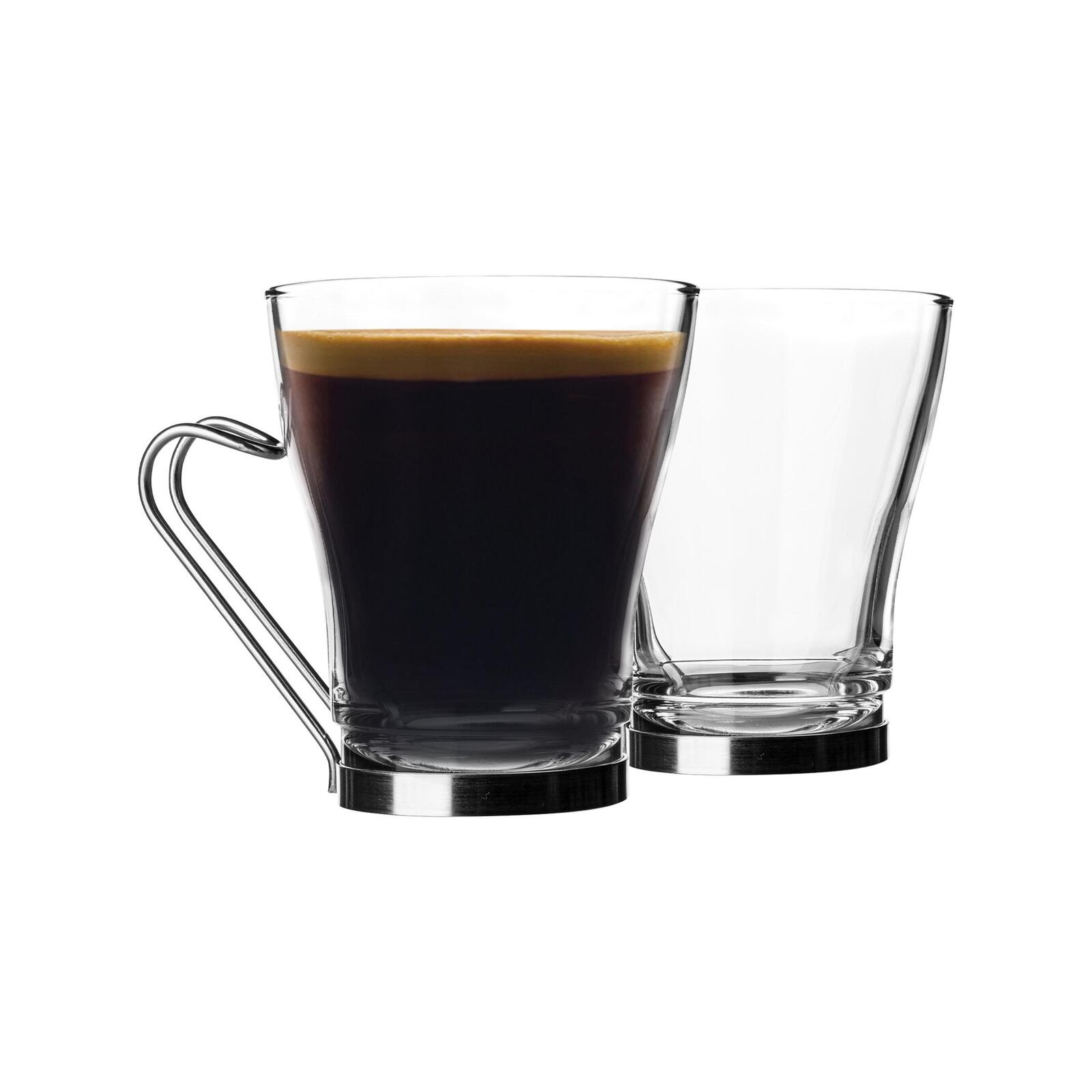 Bormioli Rocco 6 Piece Oslo Tea Coffee Latte Glasses Set - Tempered ...