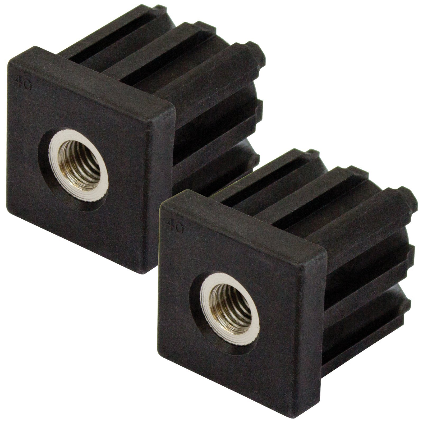 Richmond 40mm x M12 Square Threaded Tube Insert - 2 Pack - Bunnings New ...
