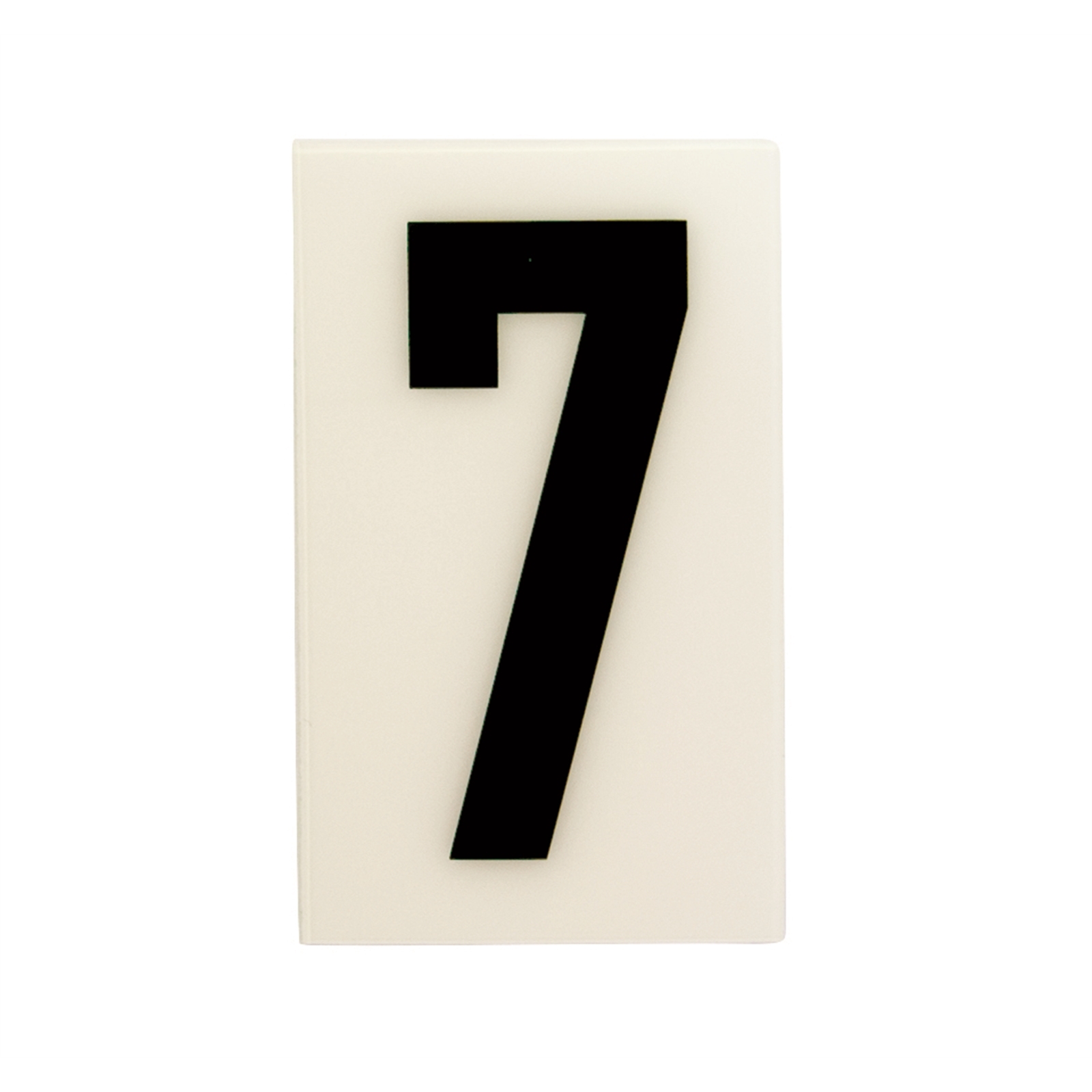 Sandleford 60mm White Self Adhesive House Number 7 - Bunnings Australia