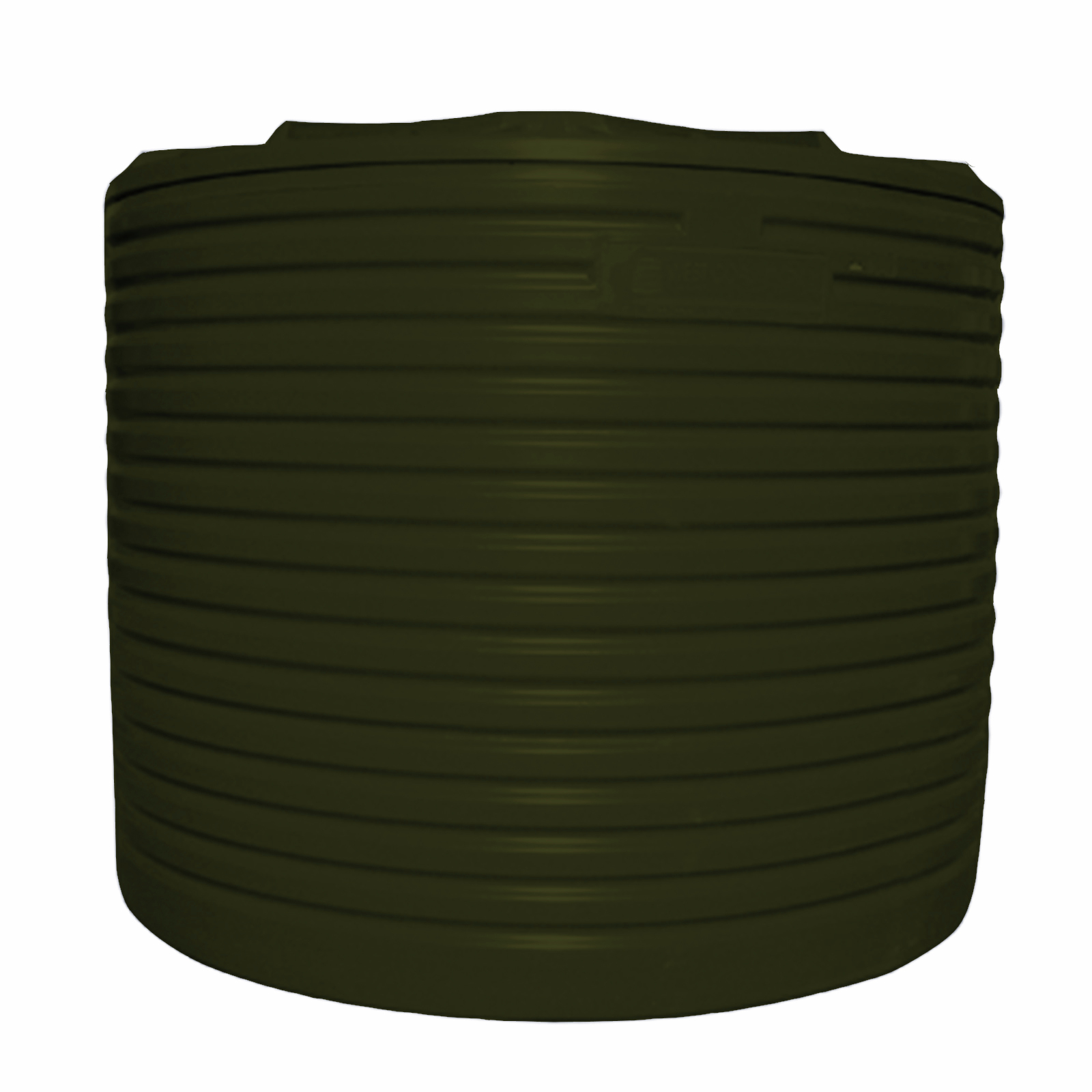 West Coast Poly 14000L Round Polymer Water Tank - Bronze Olive ...