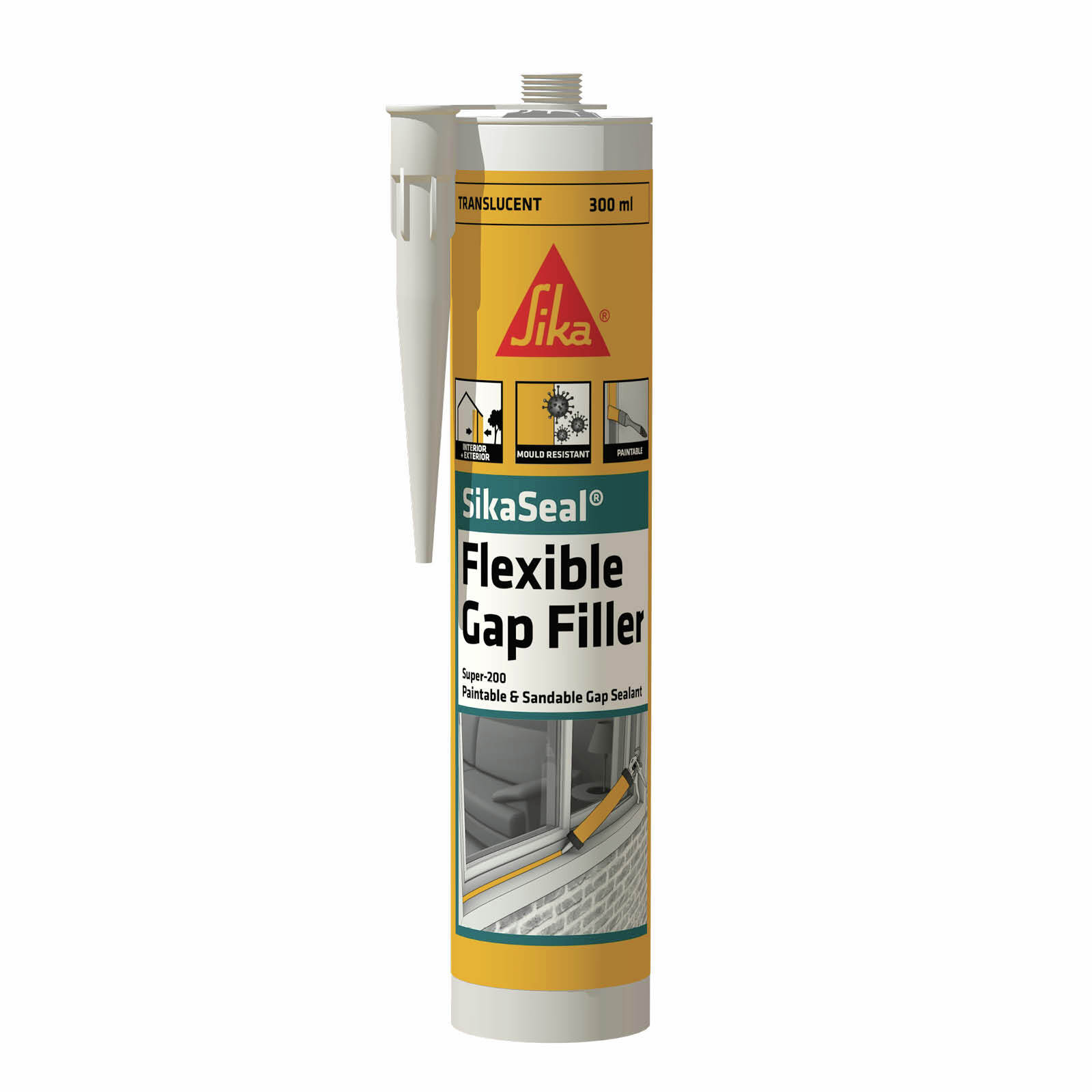 Sika 300ml Translucent SikaSeal Super 200 Gap Sealant - Bunnings Australia