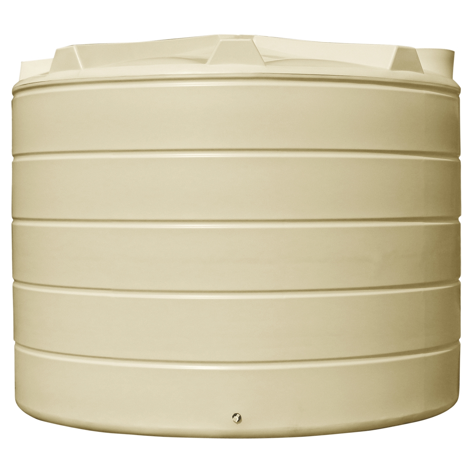Orion 22000L Round Poly Water Tank - Desert Haze - Bunnings Australia