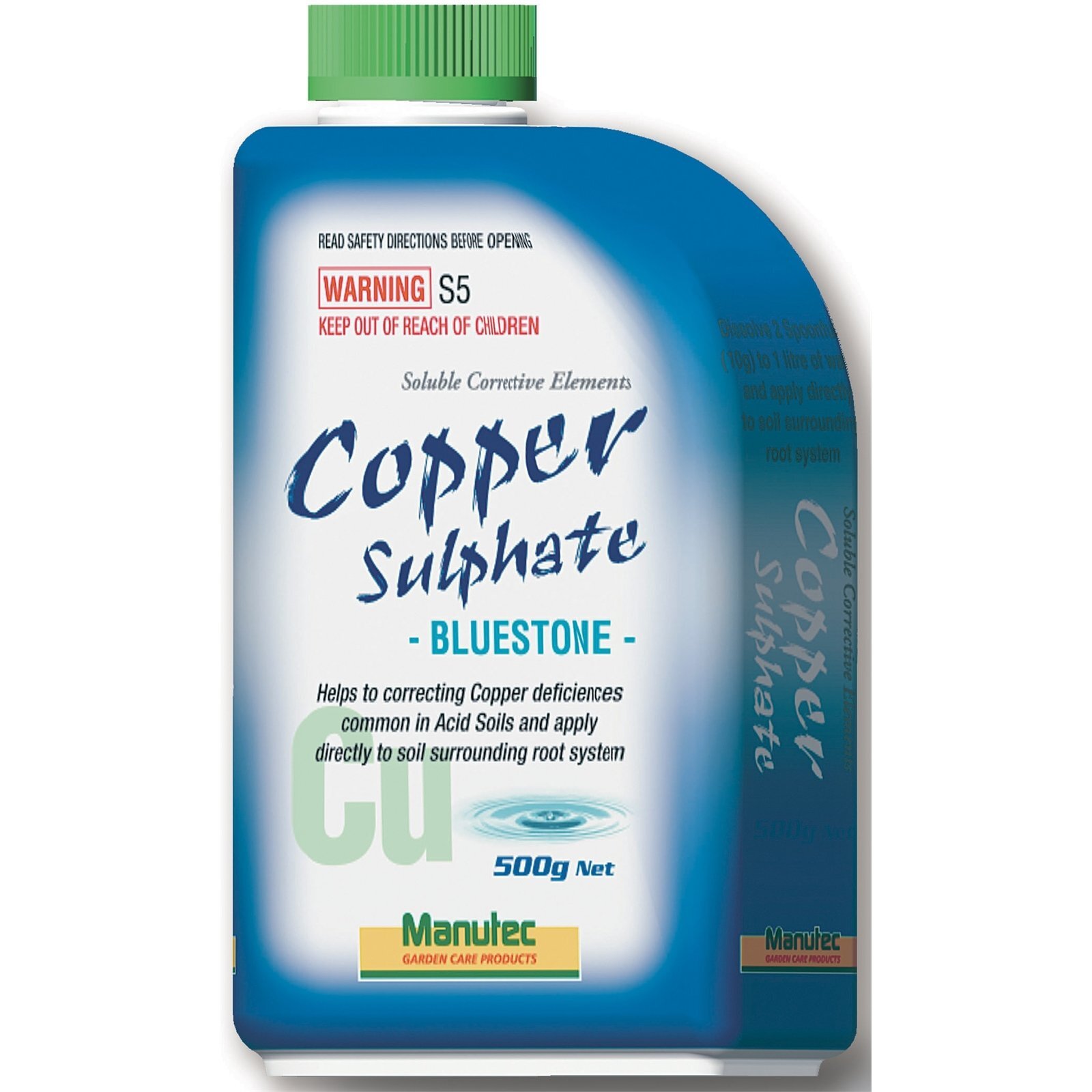 Manutec 500g Copper Sulphate Soluble - Bunnings Australia