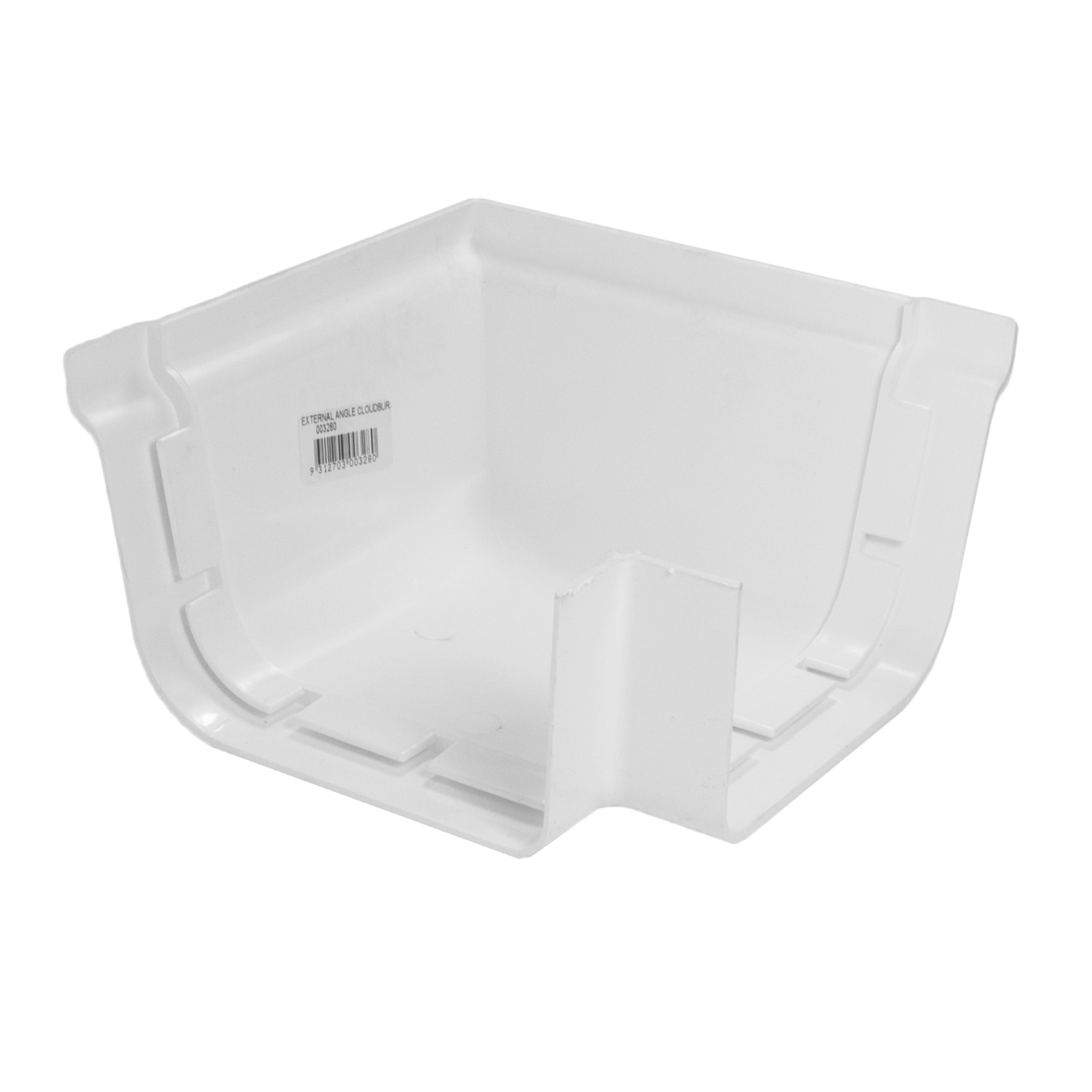 Icon Plastics PVC External Gutter Angle - Bunnings Australia