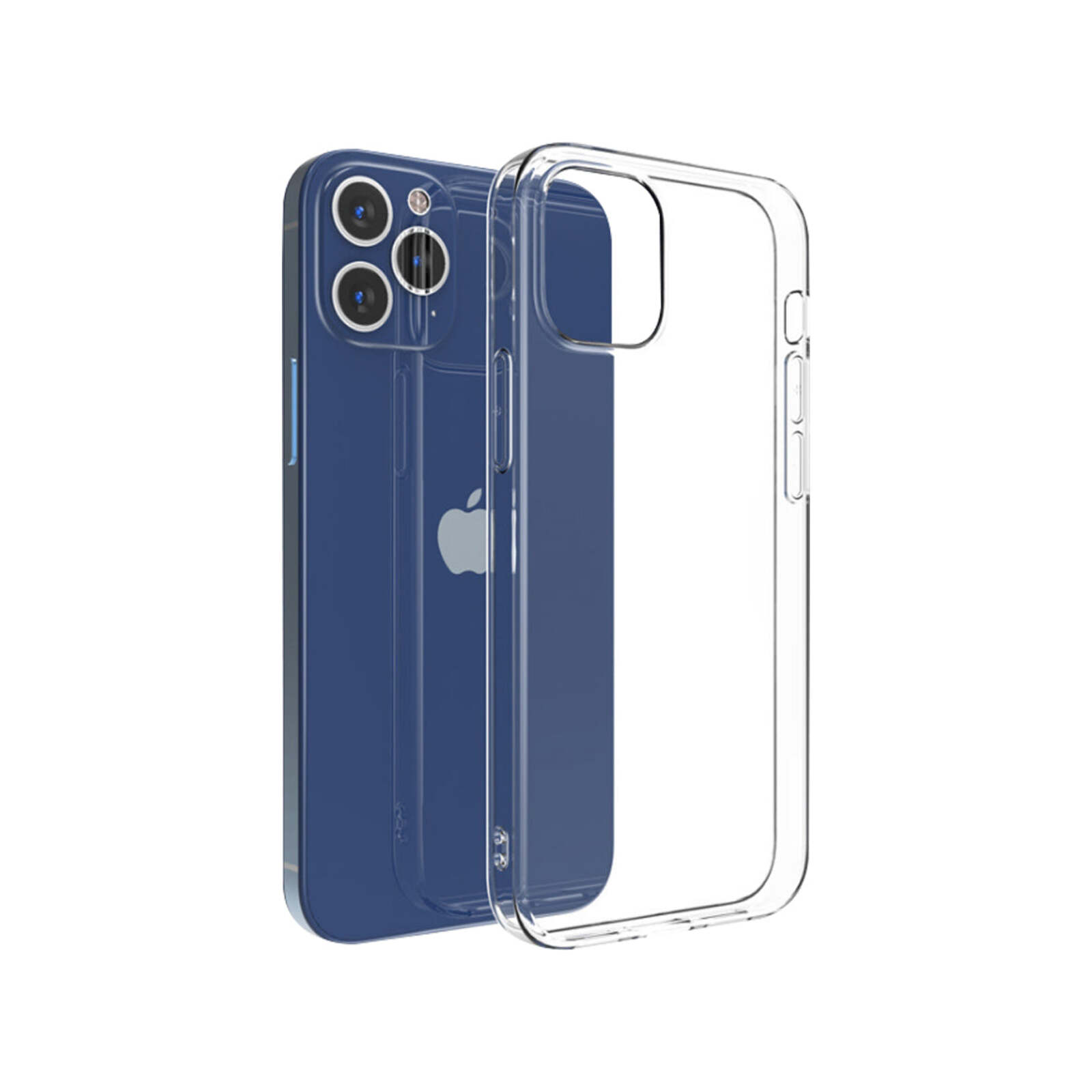 Ultra Slim Clear Soft Silicone Gel Case Cover for iPhone 12 - Bunnings ...