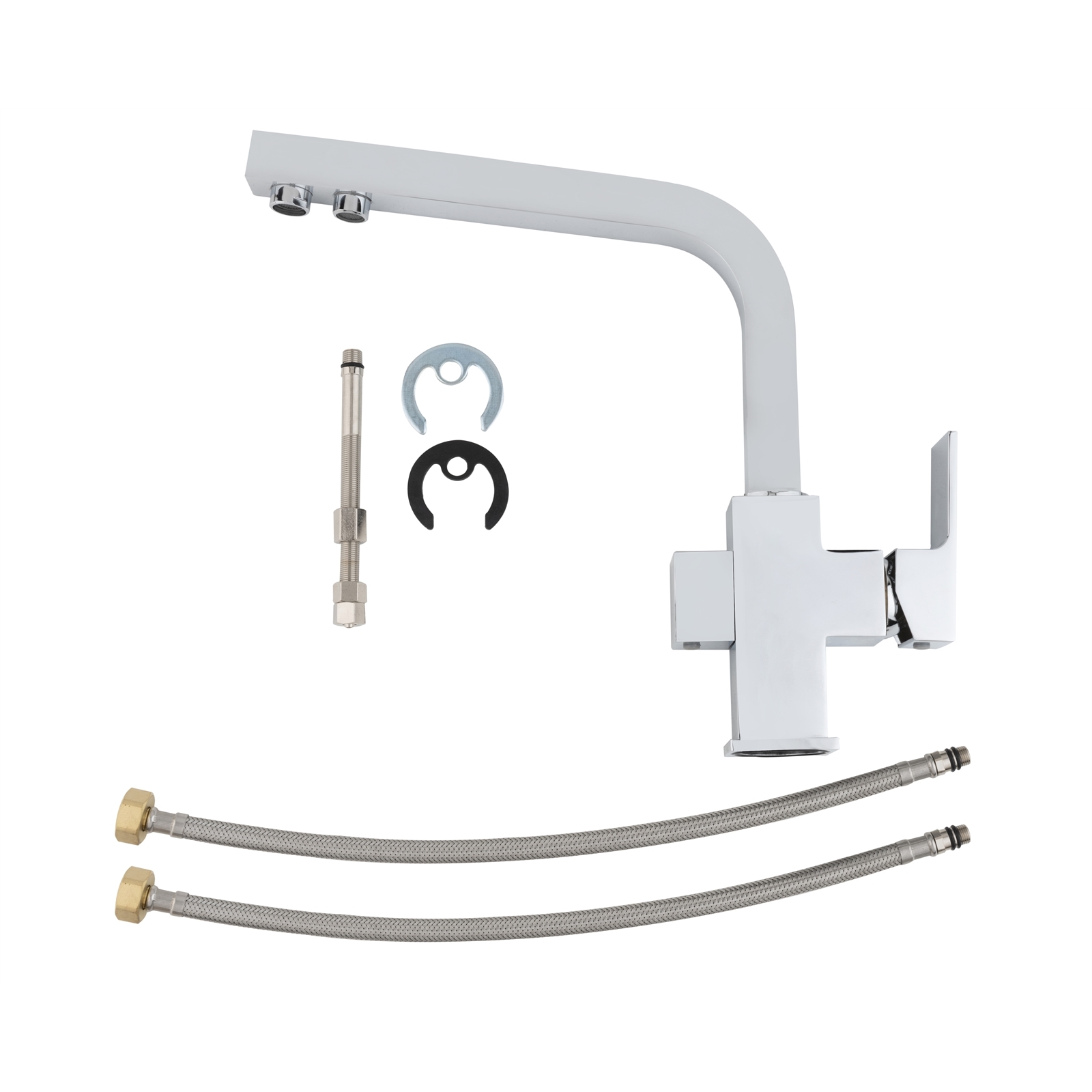 Stefani Chrome WELS 5 Star 6L/min 3 Way Filter Square Tap - Bunnings ...