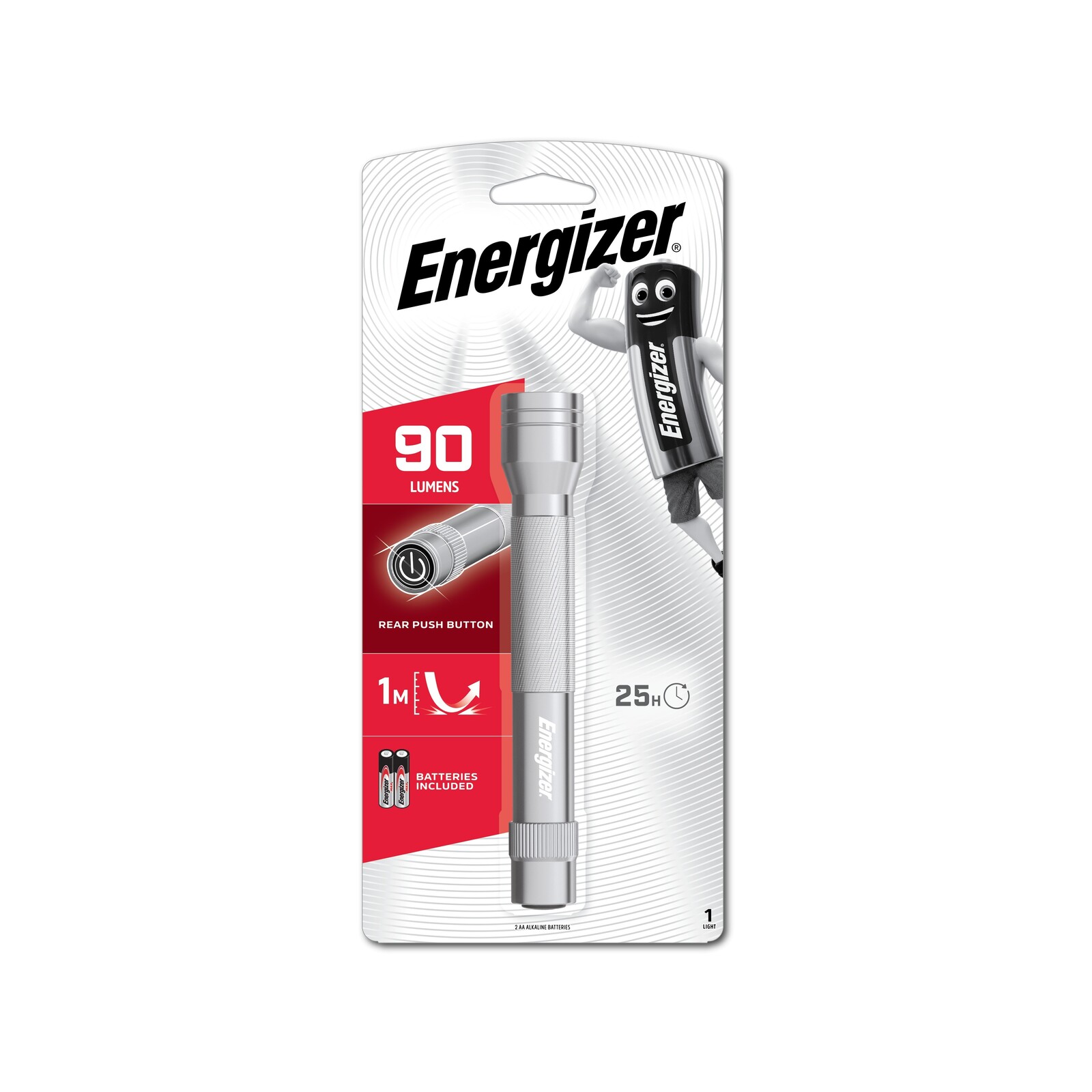 Energizer 90 Lumens Metal LED Torch - Bunnings New Zealand