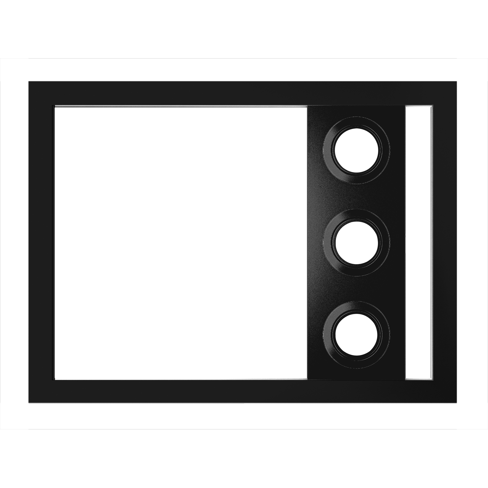 IXL Matte Black Tastic Neo Single Fascia - Bunnings New Zealand