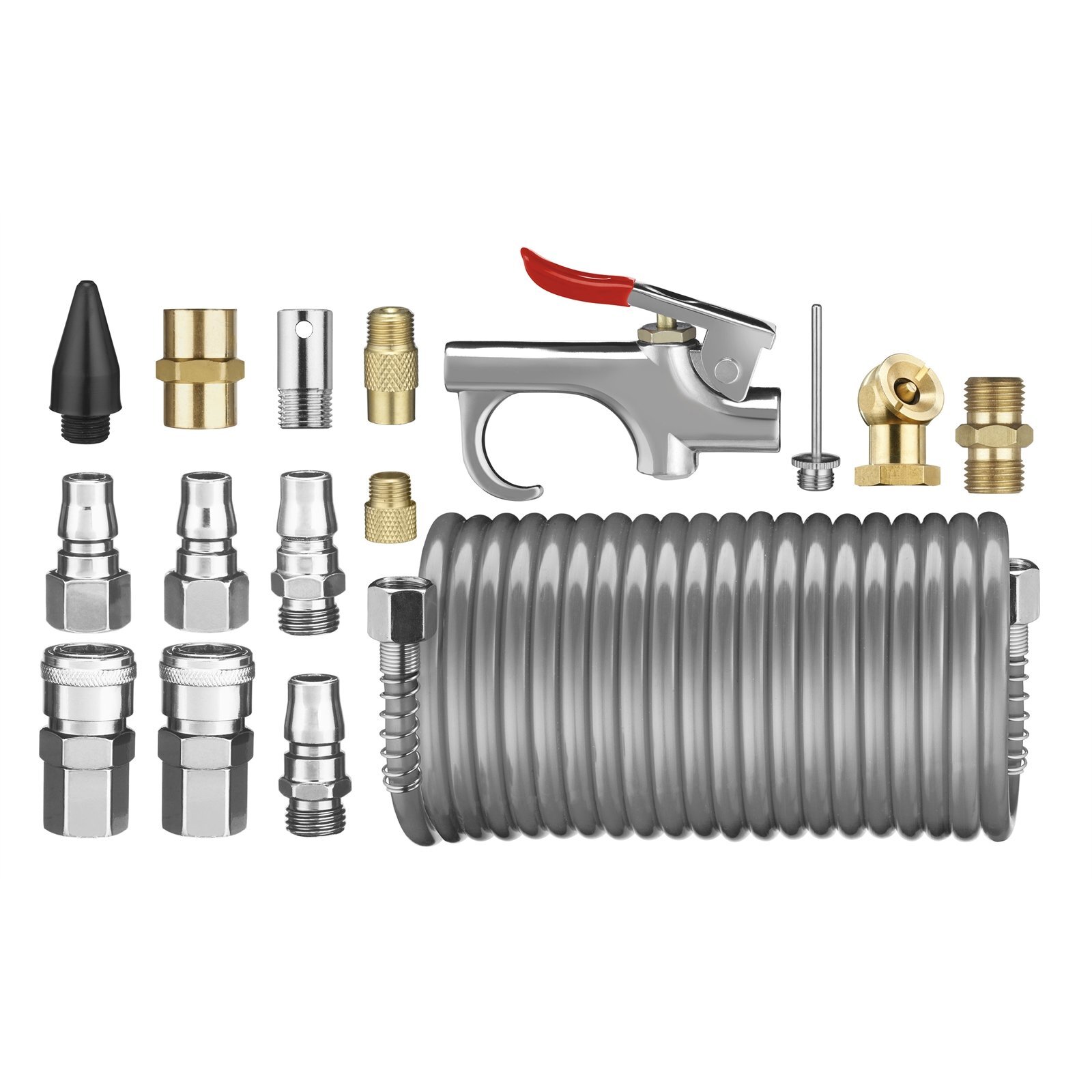 Ozito 14 Piece Air Inflator Kit including Hose - Bunnings Australia