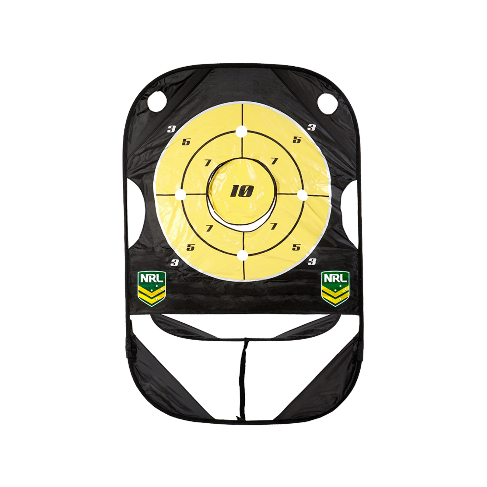 NRL Pop Up Passing Target Fold Away Practice Set w Carry Bag - Bunnings ...