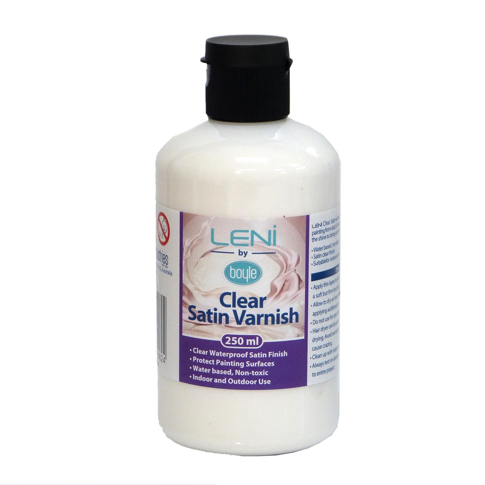 Boyle 250ml Satin Clear LENi Varnish - Bunnings Australia