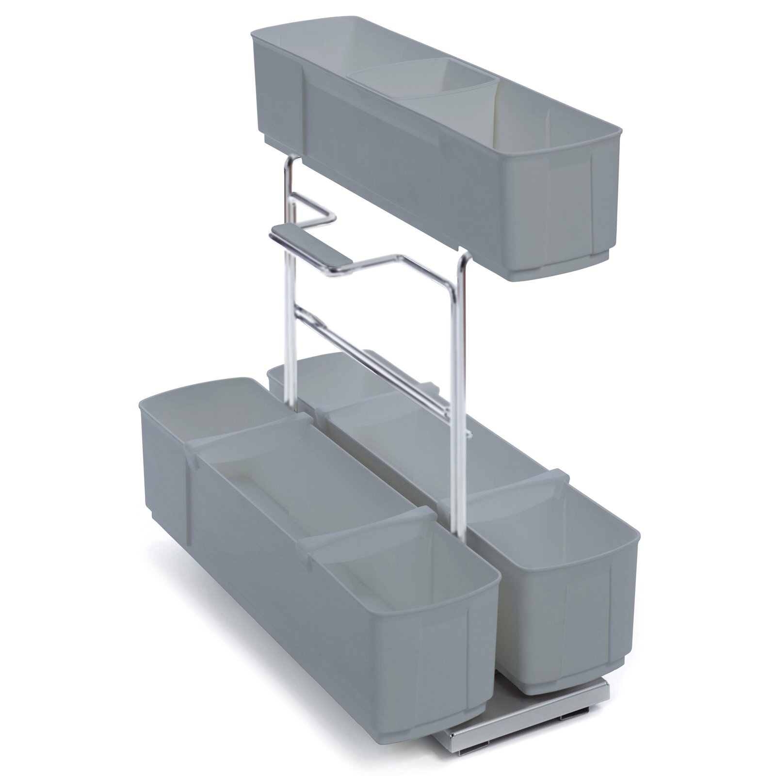 Hafele Silver Cleaning Agent Pull Out Unit - Bunnings Australia