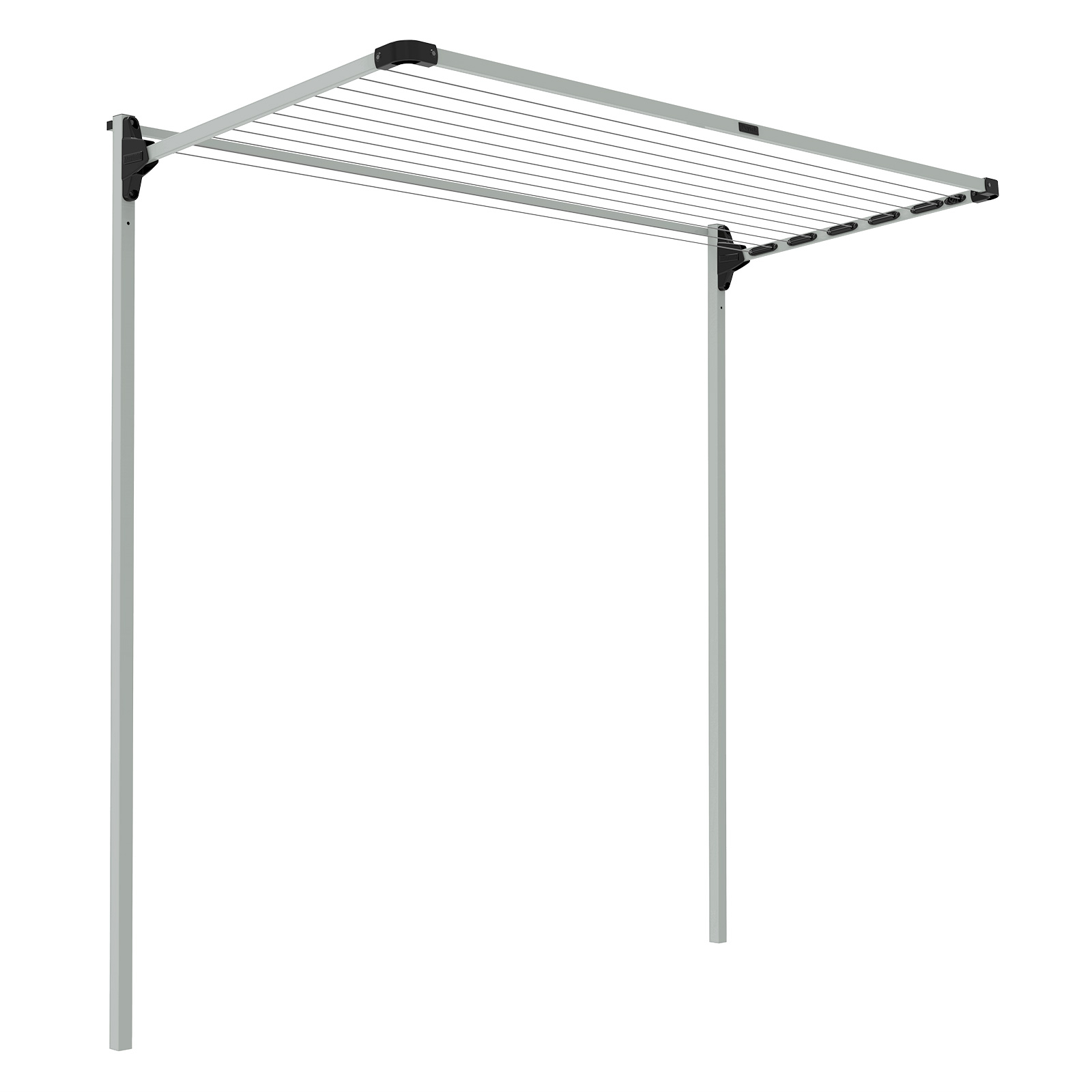 Daytek Ground Mount Kit In Ground - Light Grey - Bunnings Australia