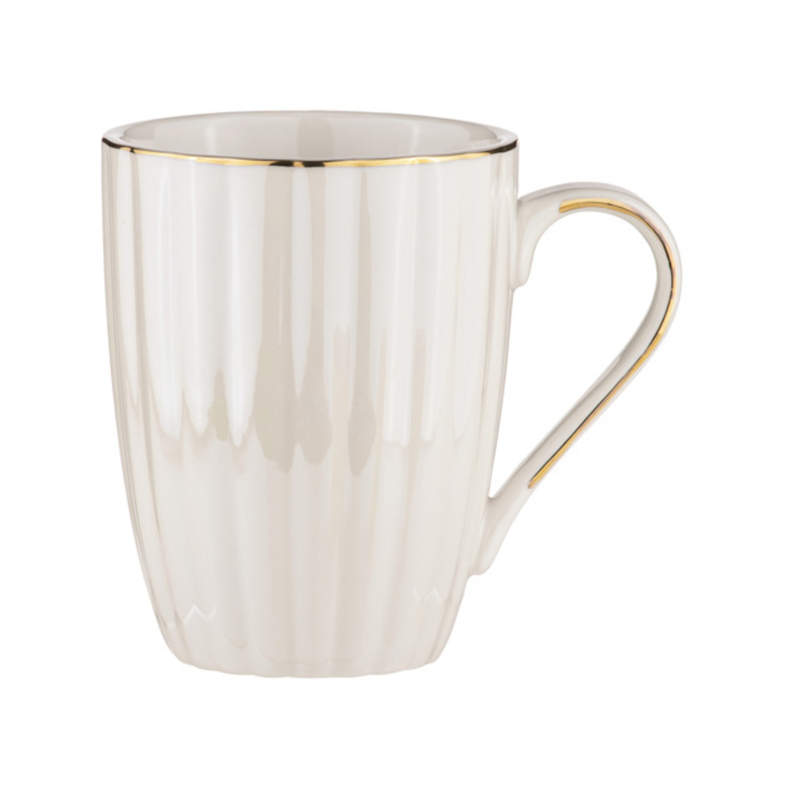 Ashdene Parisienne Pearl 350ml/11.5cm Tea/Coffee Mug - White - Bunnings ...