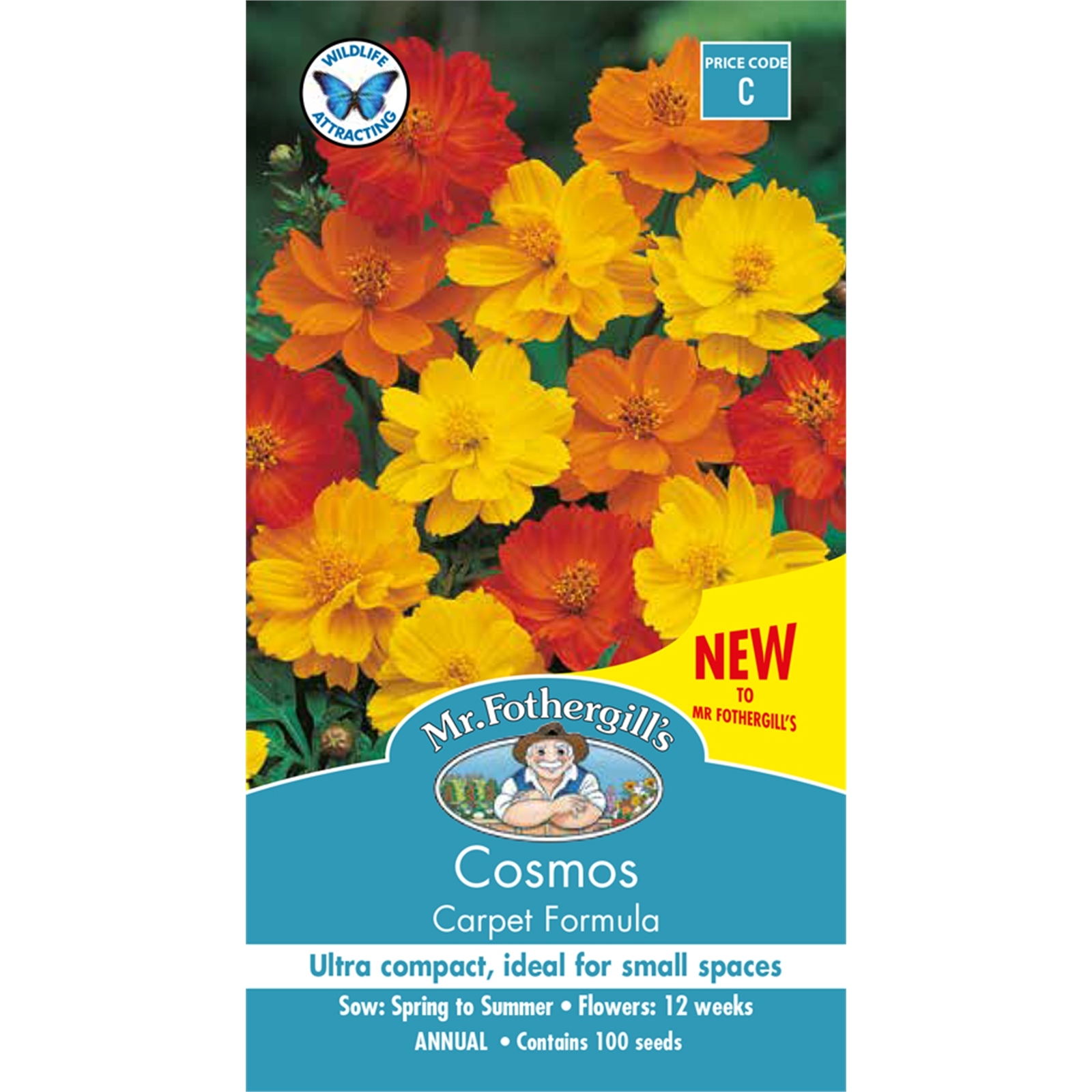 Mr Fothergill's Cosmos Carpet Formula - Bunnings Australia