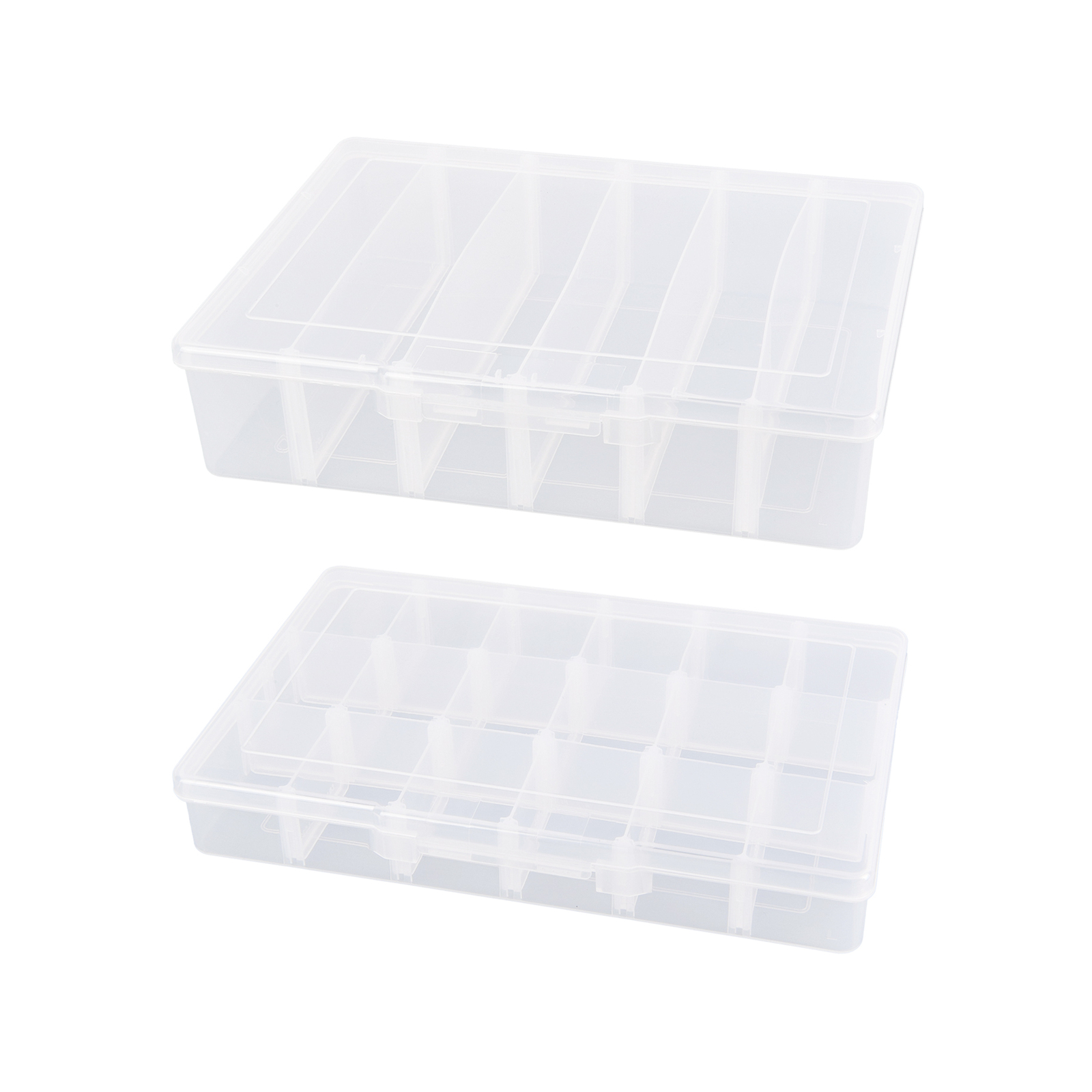 Tactix 2 Piece Large Organiser Storage Box Set - Bunnings Australia