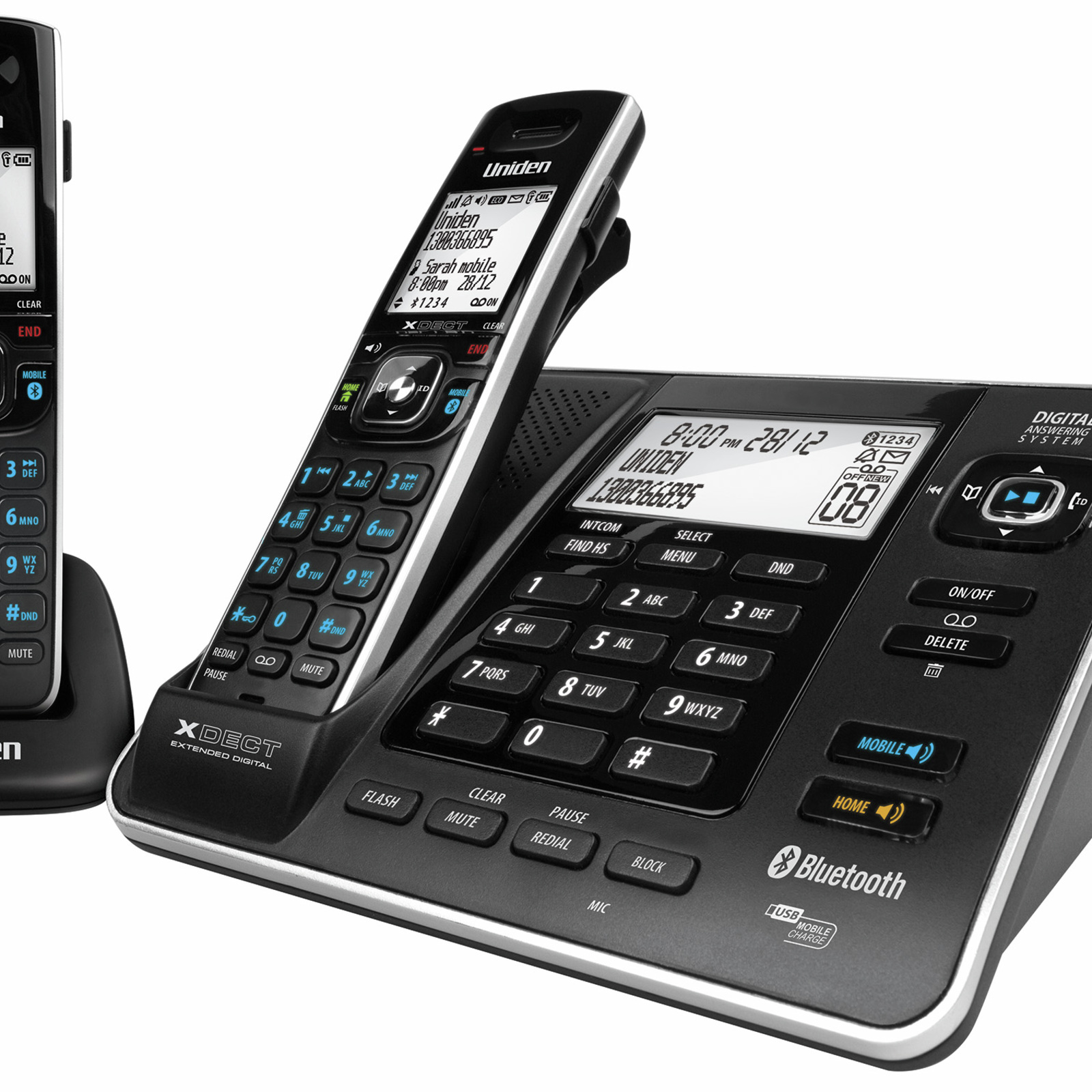 Uniden Xdect 8355+1 - Xdect Digital Technology With Integrated ...