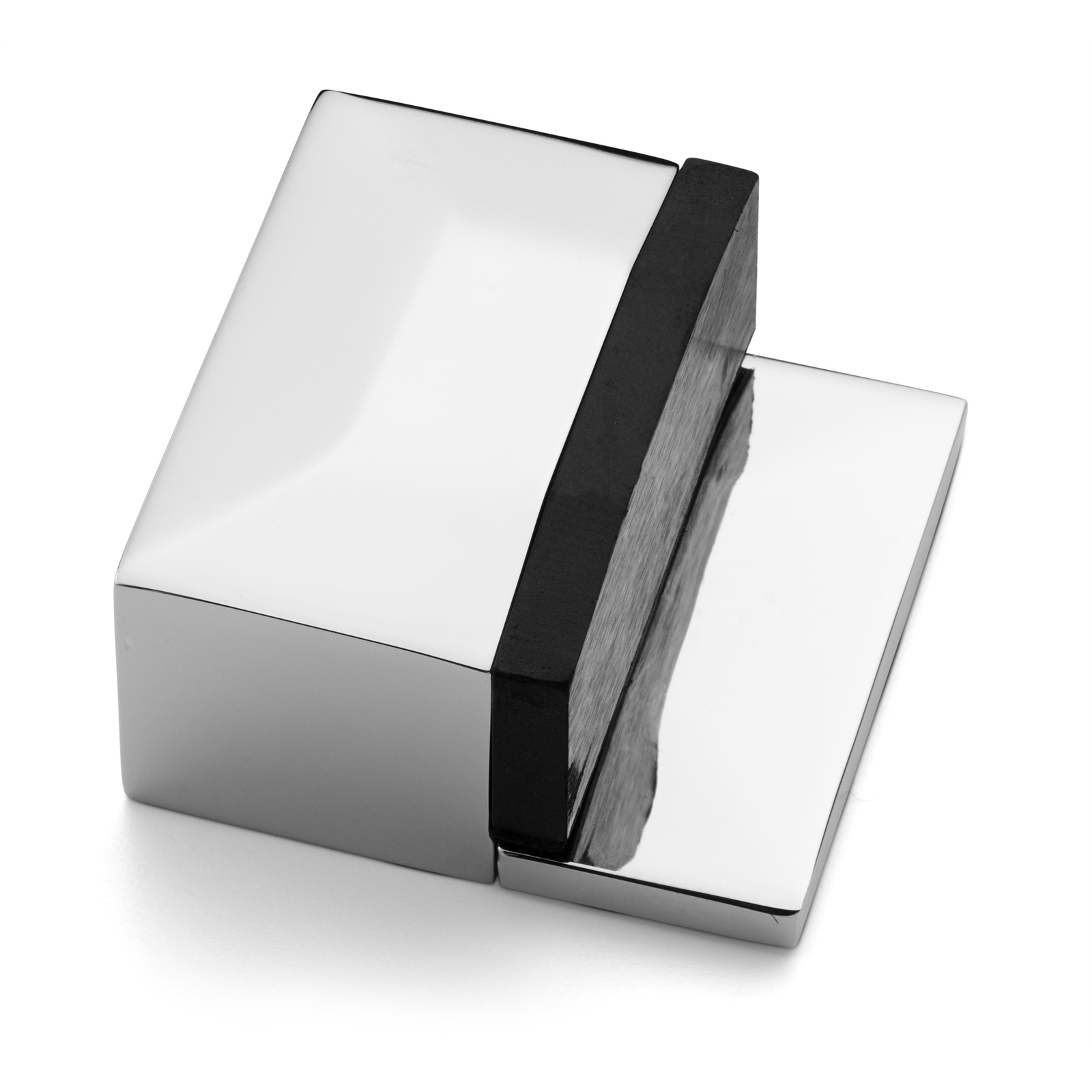 Lemaar 45mm Chrome Square Floor Mount Door Stop - Bunnings Australia