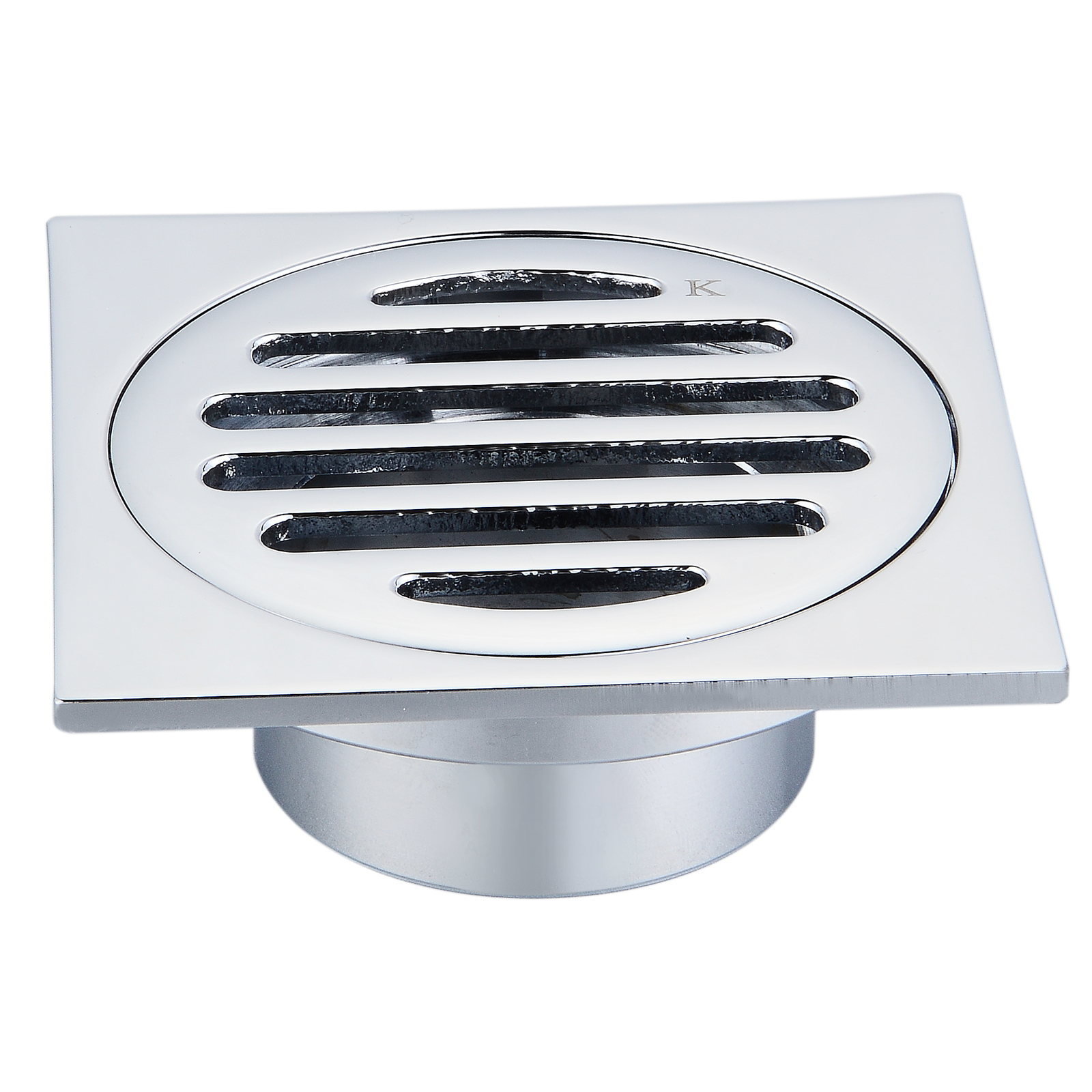 Kinetic 80mm Chrome Plated Square Floor Grate - Bunnings Australia