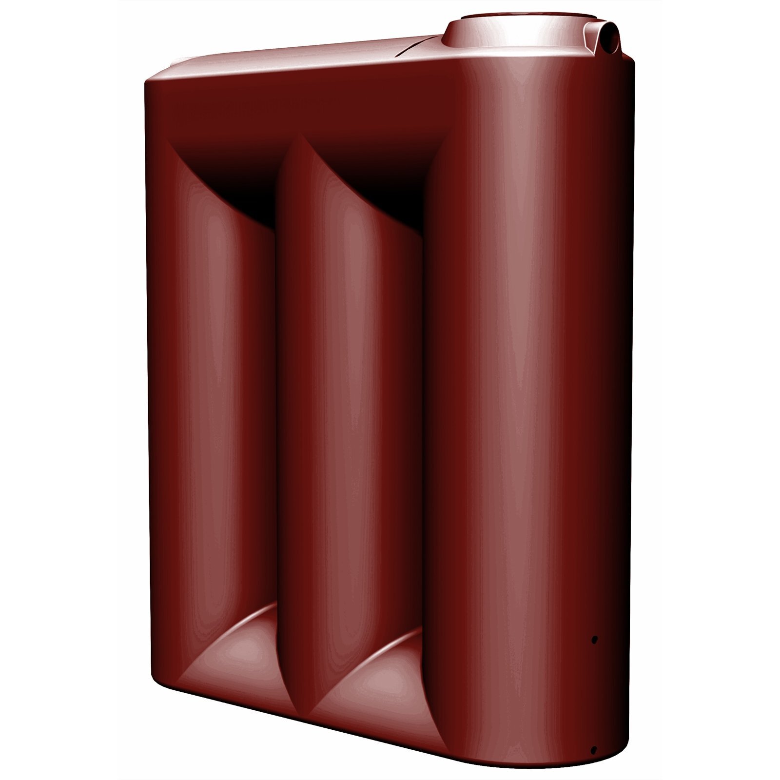 NextGenRoto 2000L Polyethylene Slimline Water Tank - Heritage Red ...