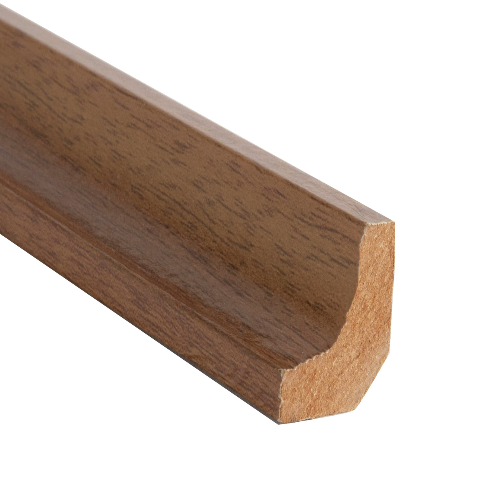 Hanwood 2.4m World Oak Vinyl Wrap Floating Floor Scotia Trim - Bunnings ...