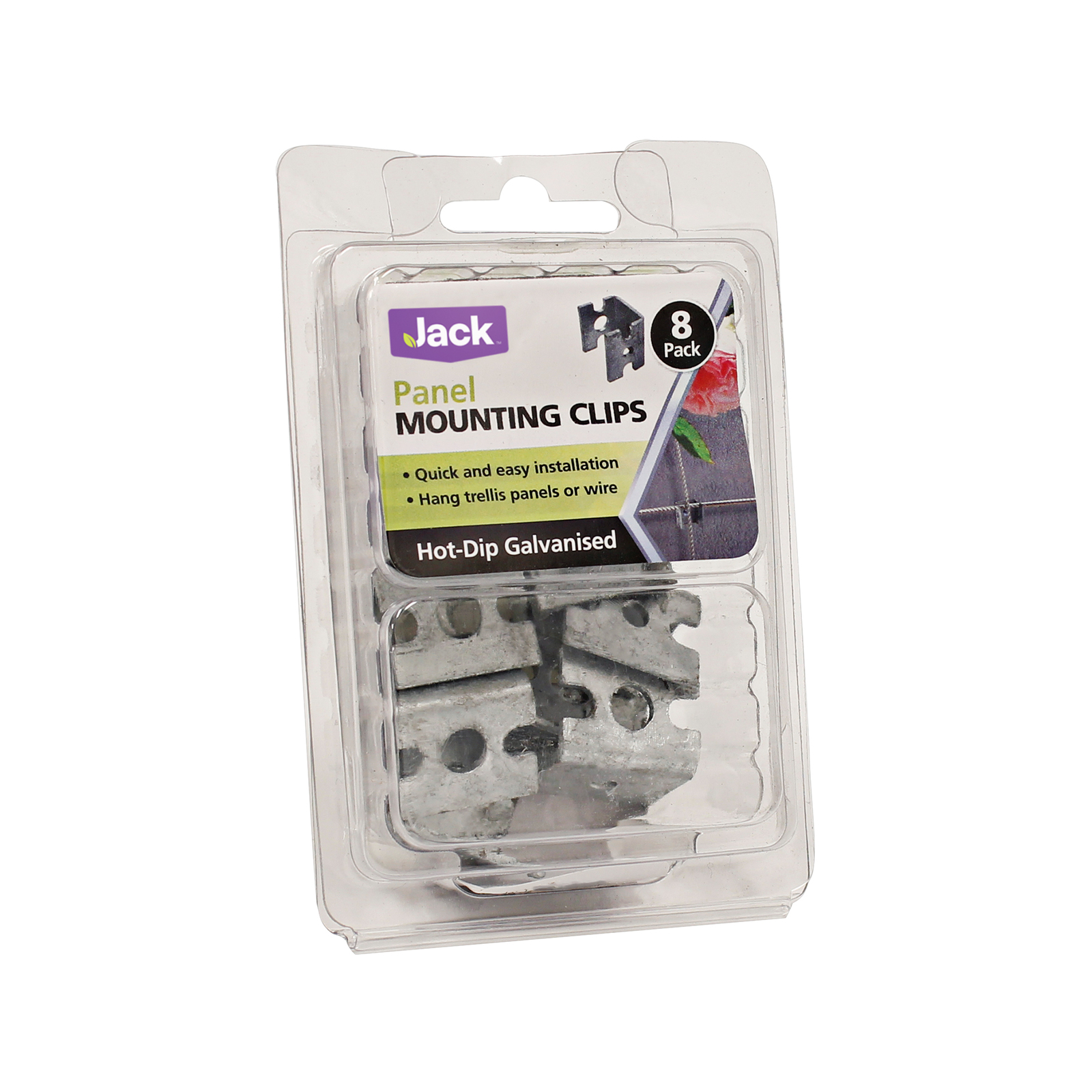 Jack Mesh Accessory Panel Clip - 8 Pack - Bunnings Australia