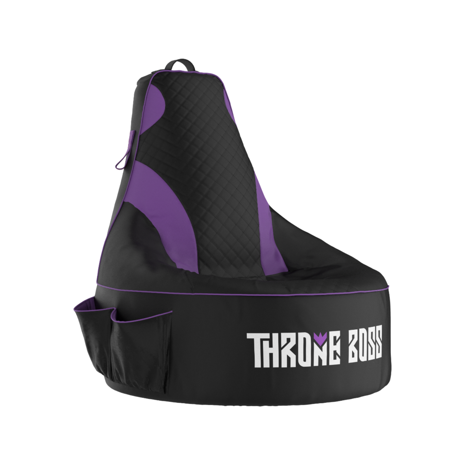Throne Boss Adult Purple Gaming Bean Bag Chair - Bunnings Australia