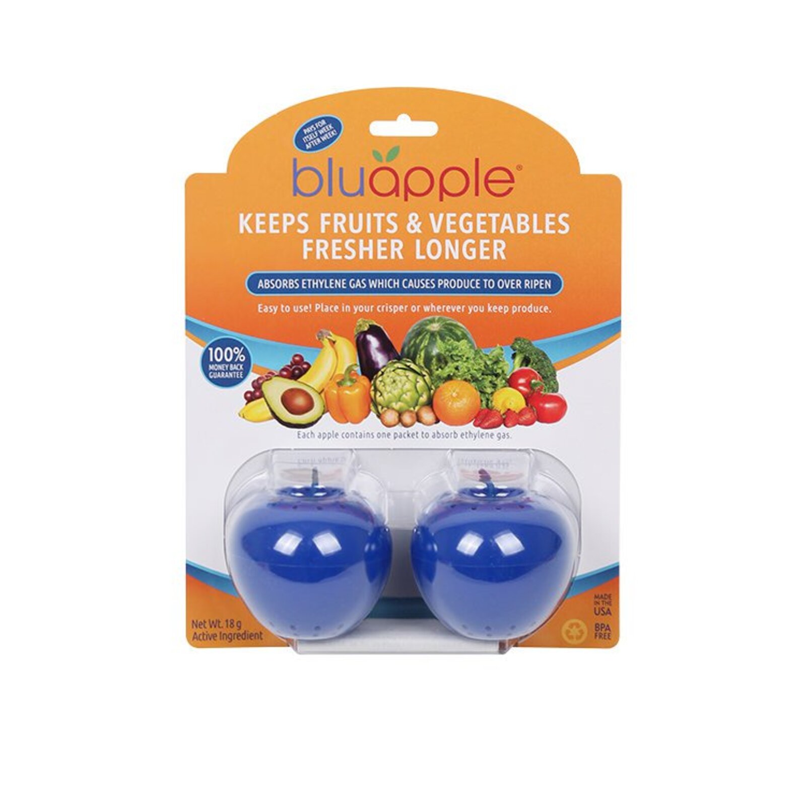 Bluapple Classic Fruit & Vegetable Saver 2pk - Bunnings Australia
