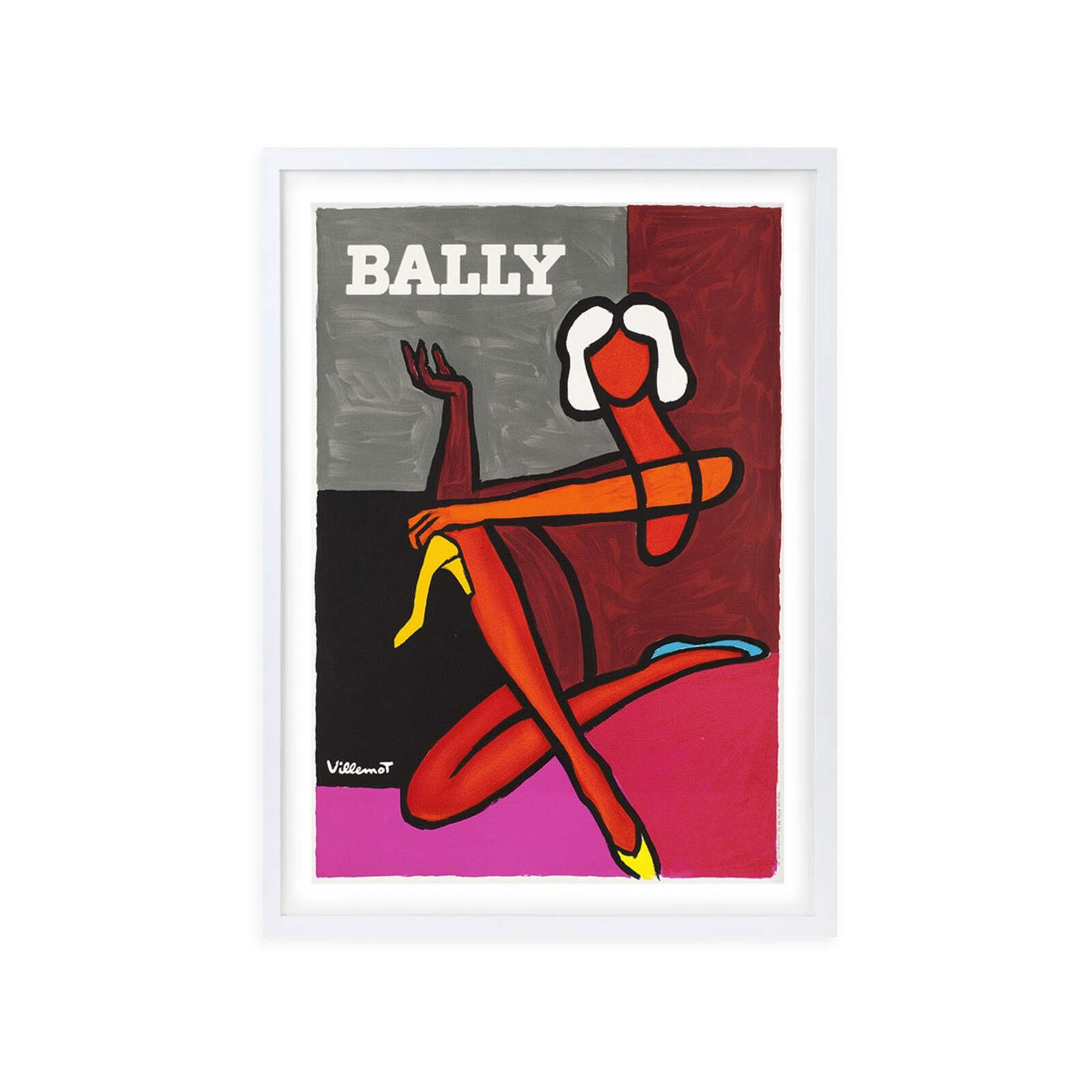 Wall Art's Bally 1 Framed A1 Art Print - Bunnings Australia