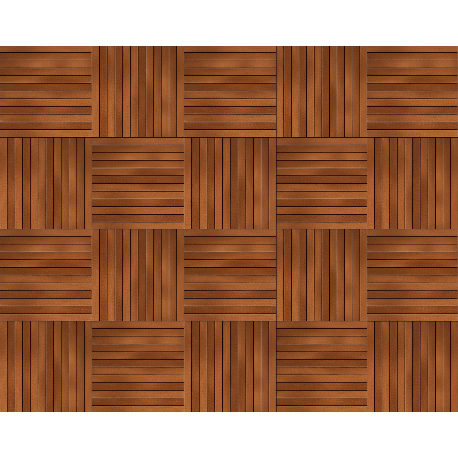 5580 x 4464mm Modular Decking Merbau 20 Panel Kit - Bunnings Australia