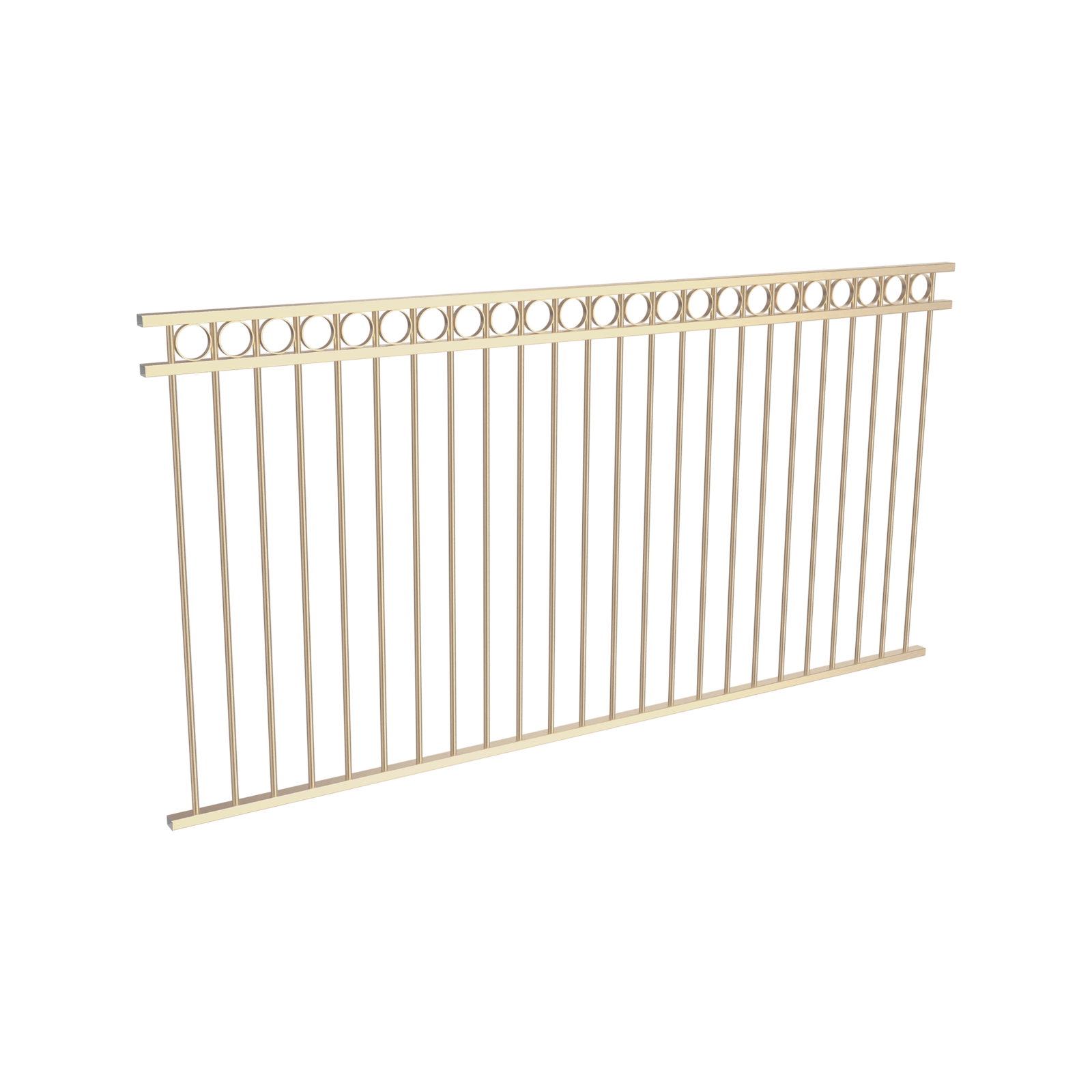 ProtectorAl 2400 mm W x 1200 mm H Primrose Aluminium Pool Fence Panel ...